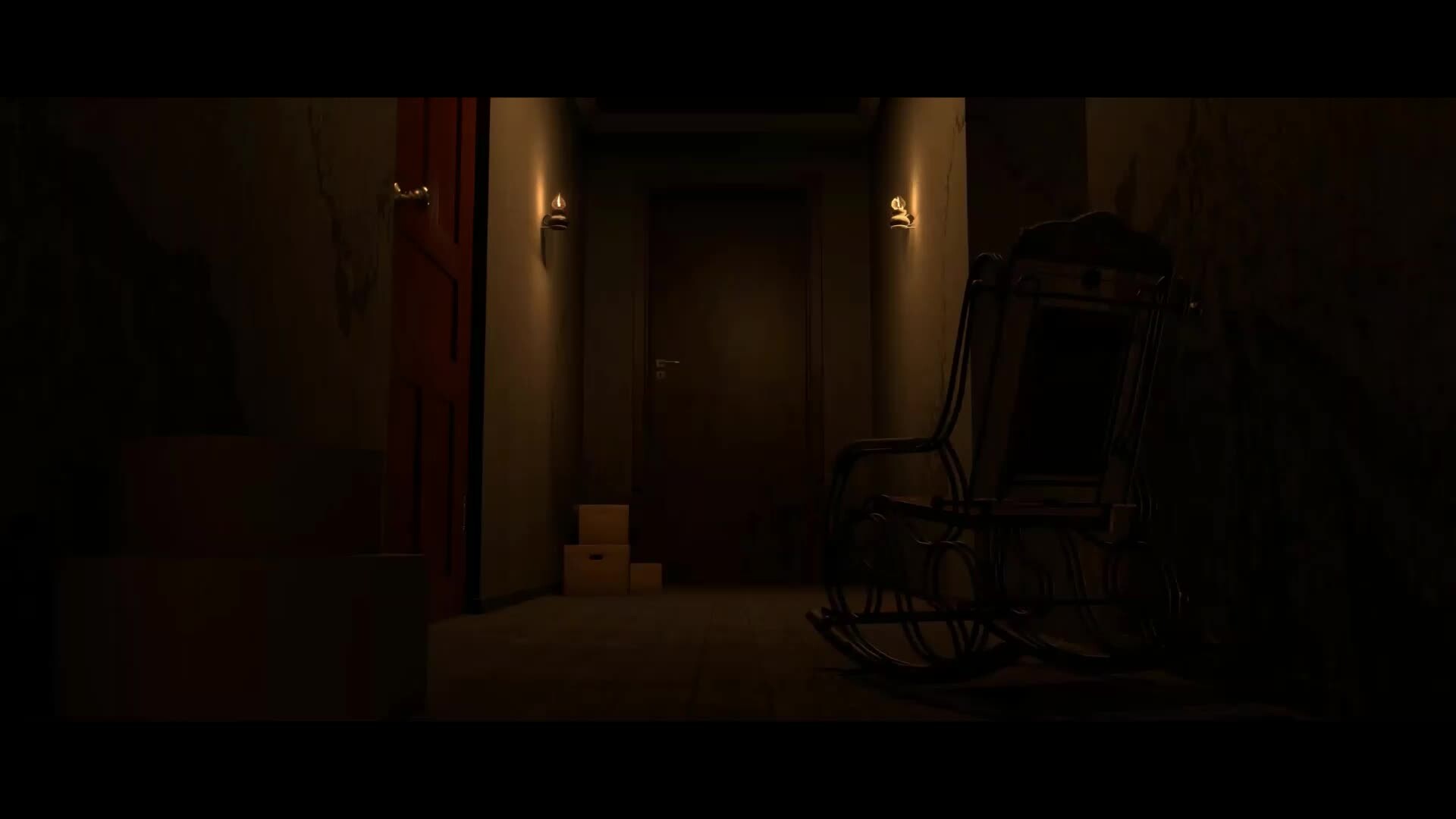 ArtStation - Scary Corridor Animation in Blender