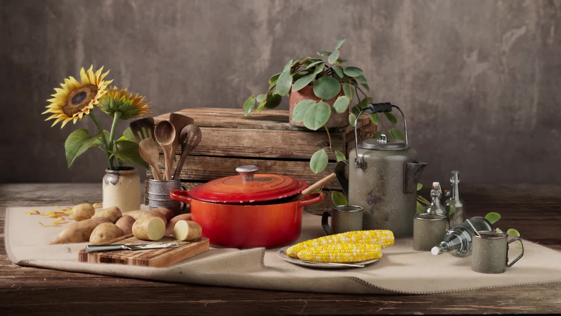 Elizabeth Kelly - Still Life Render