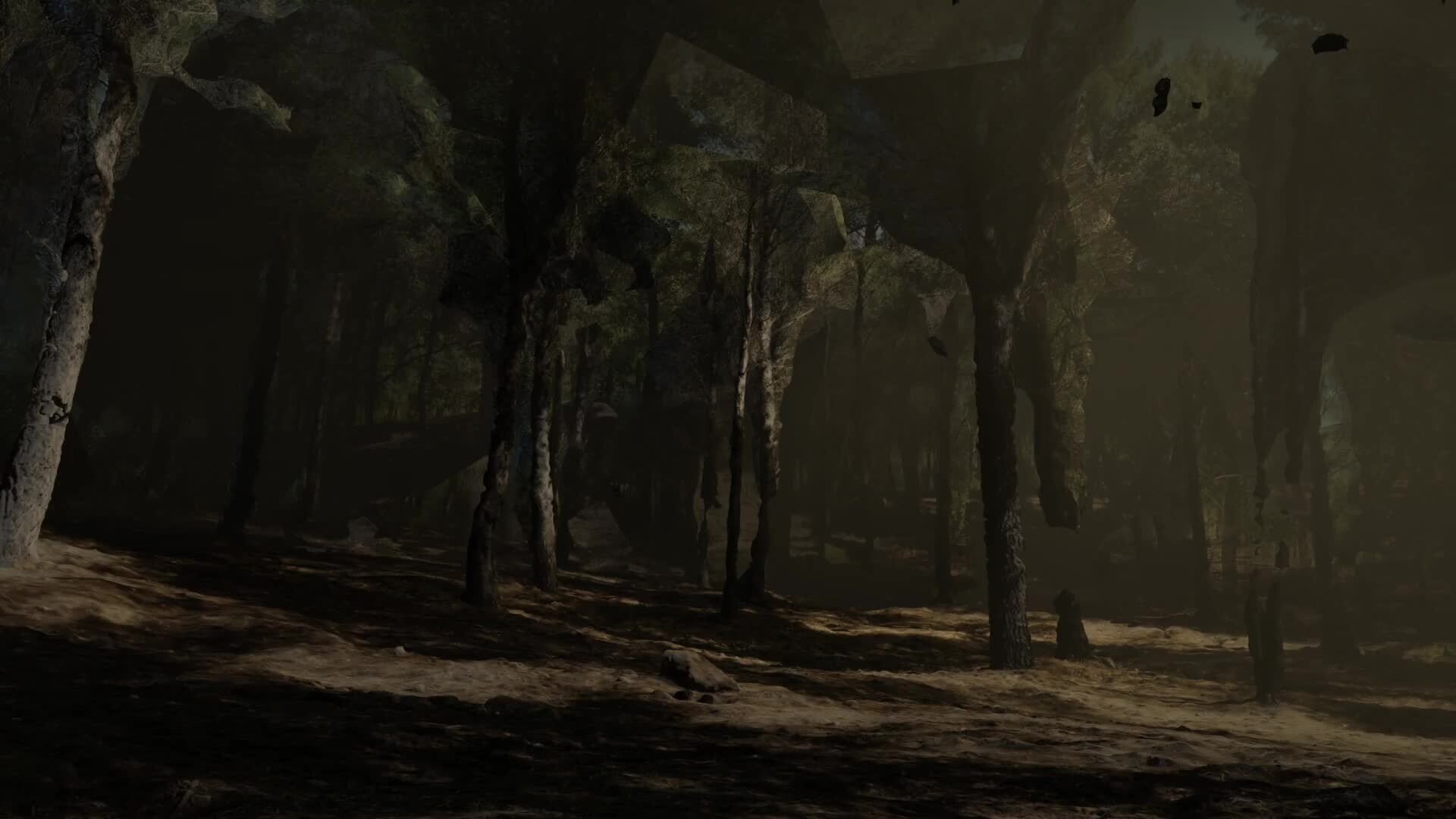 ArtStation - Forest scan and camera movement - 3D animation