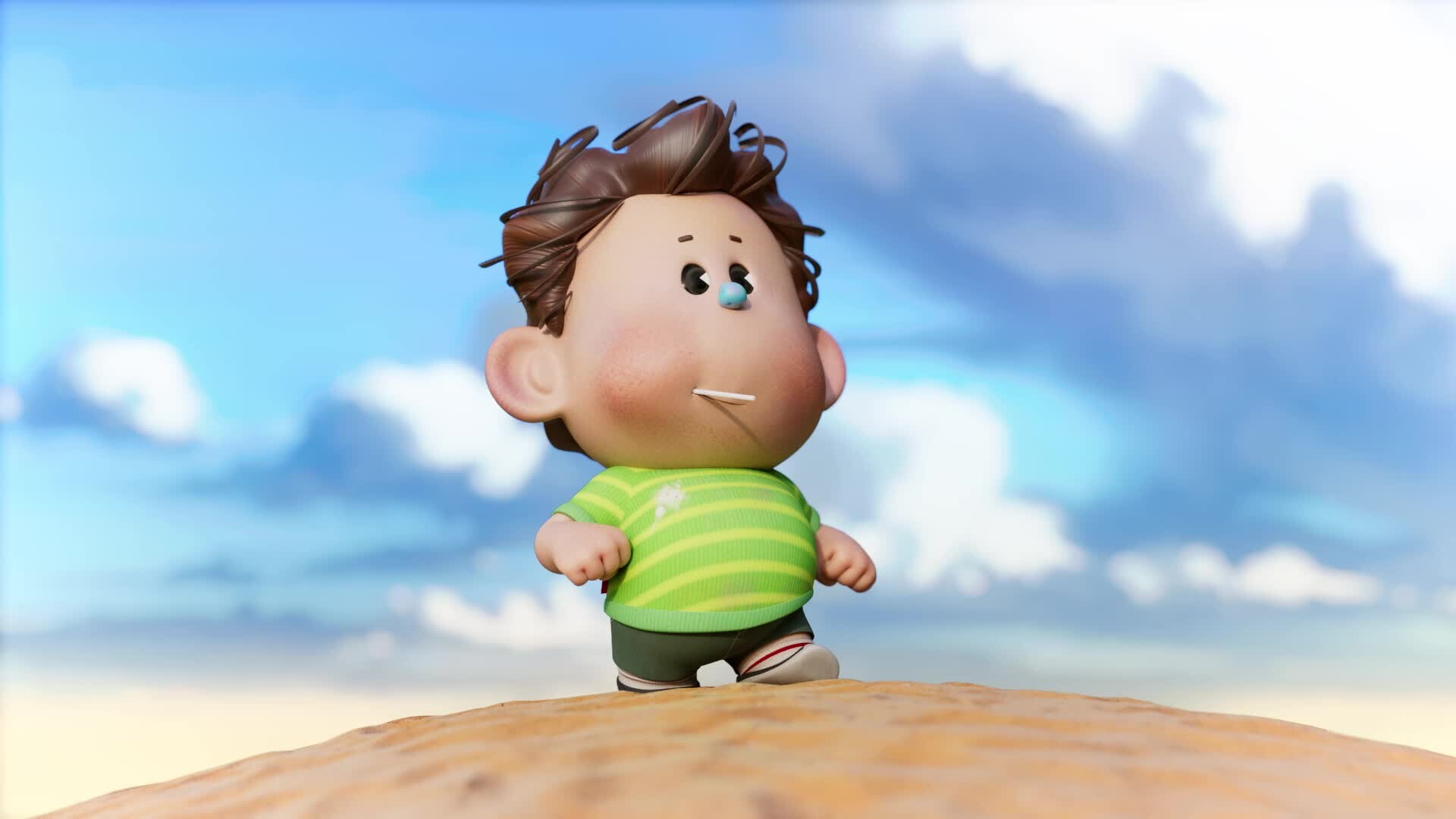 ArtStation - Lollipop Boy Walk Cycle