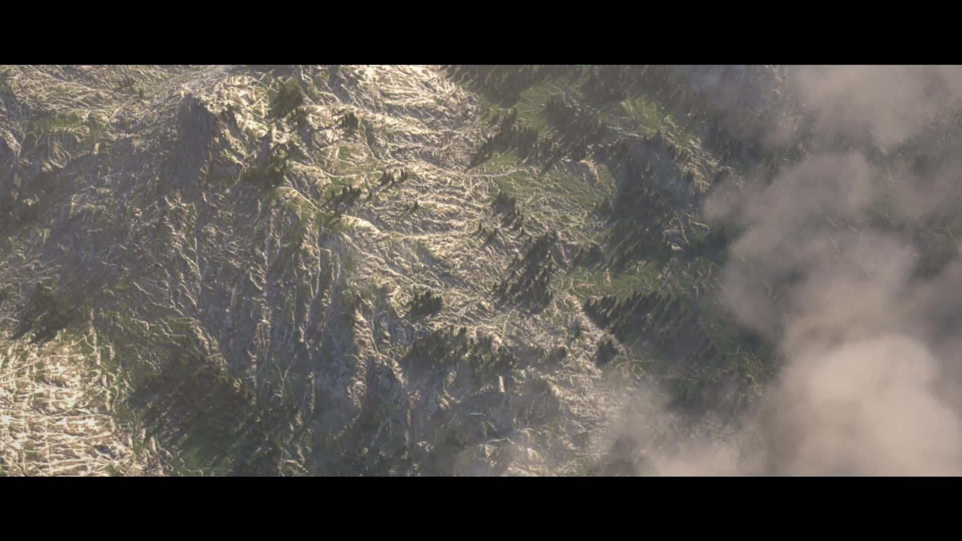 ArtStation - Terrain Full CG Shot