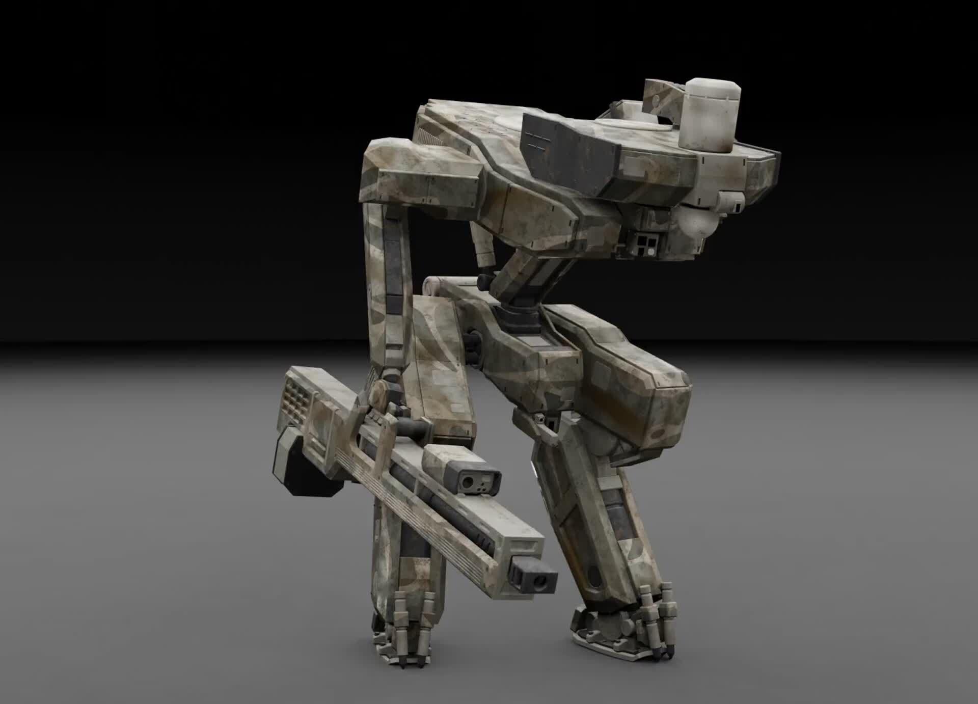 ArtStation - Mech coloring