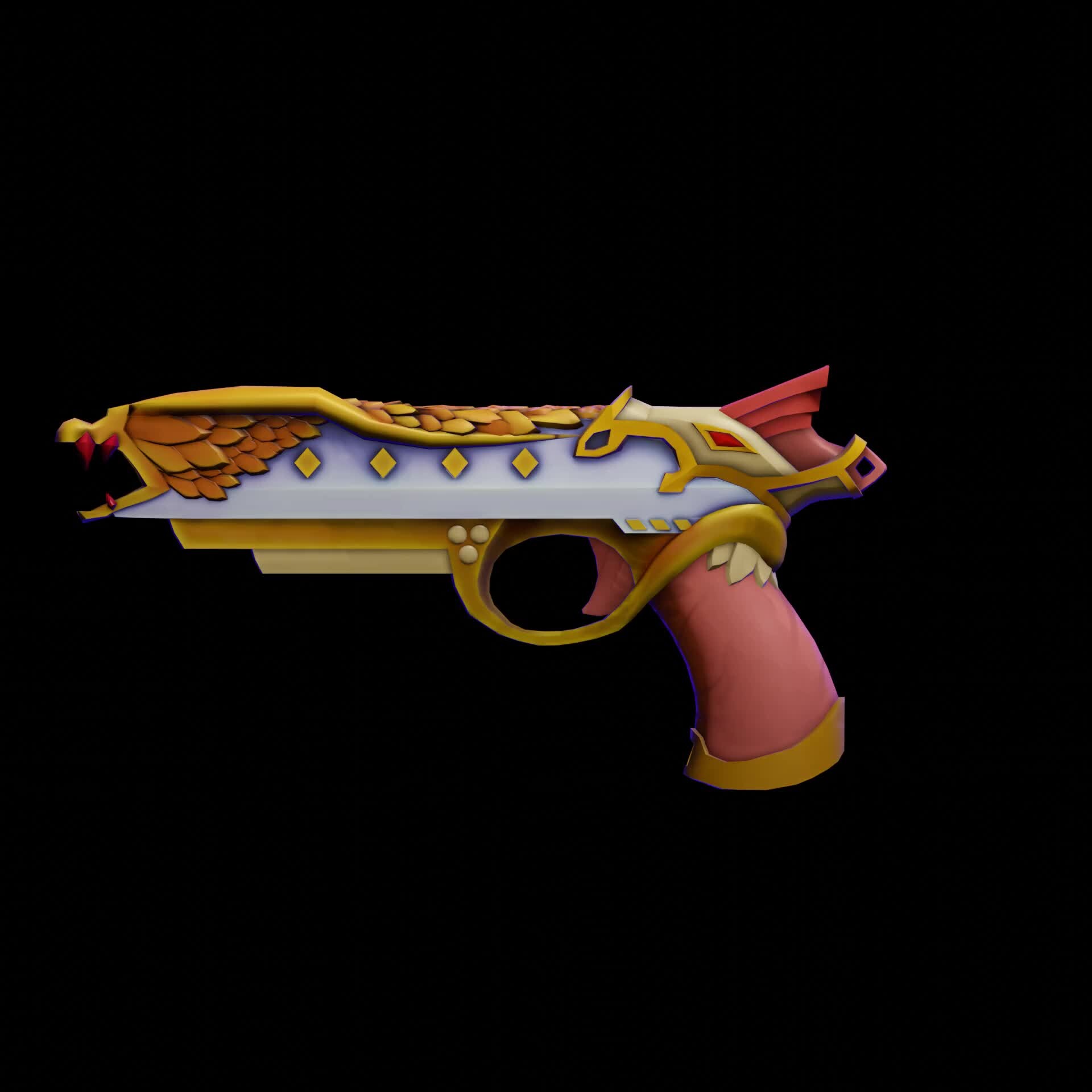 ArtStation - 3D Stylized Gun