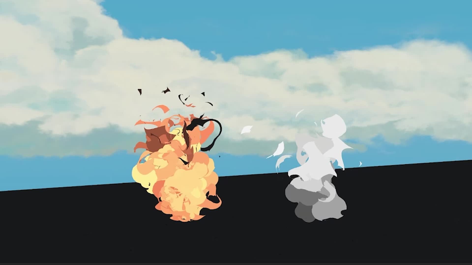 ArtStation - Fire and Smoke / Unity VFX Graph