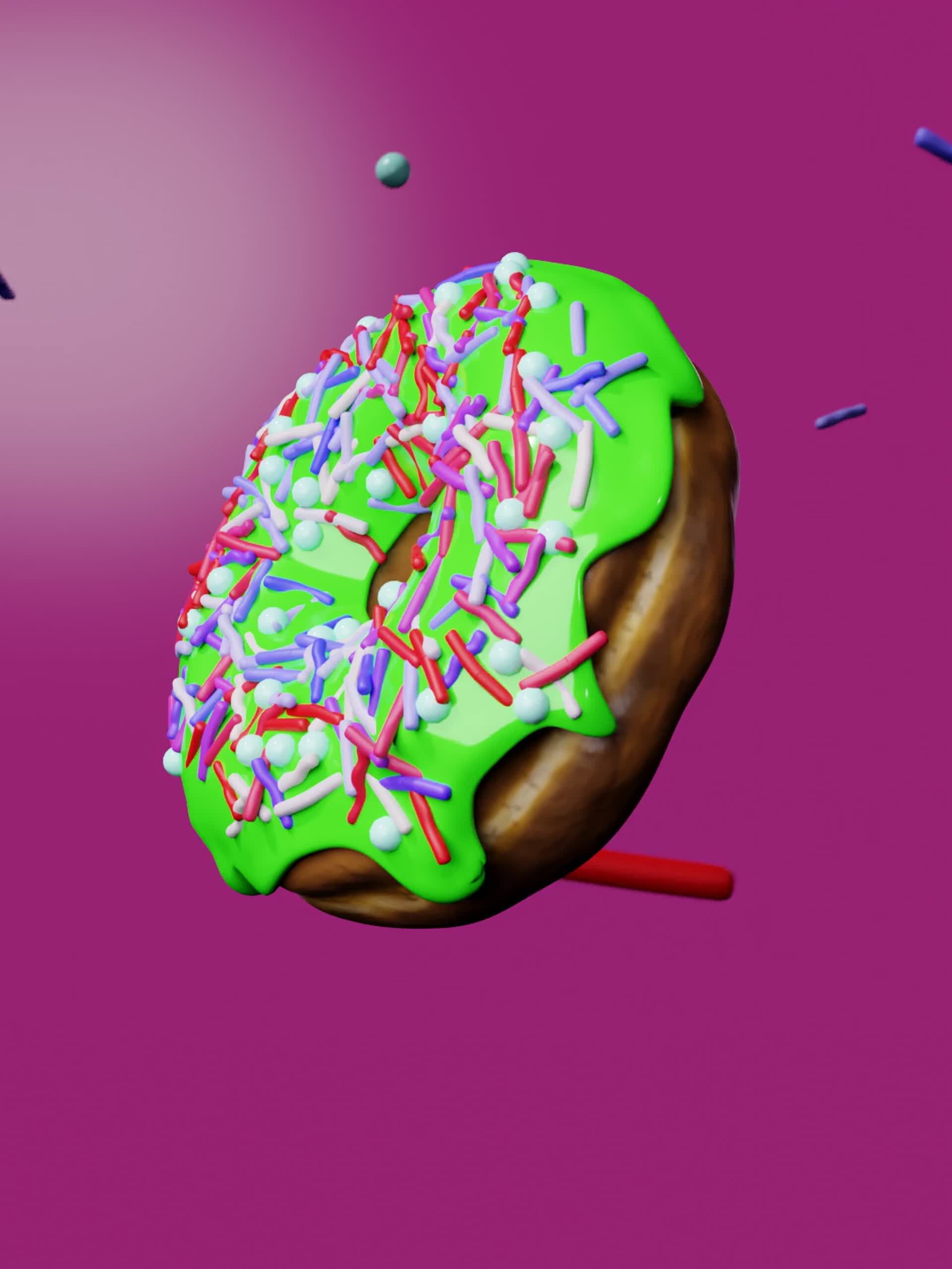 ArtStation - First Blender Donut