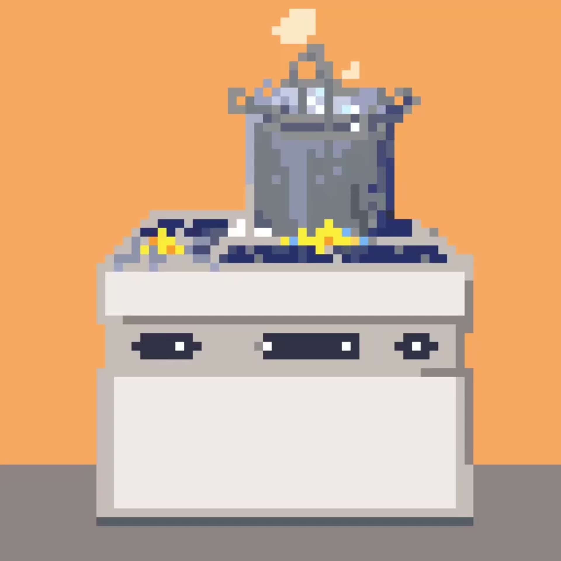 ArtStation - Stove animation