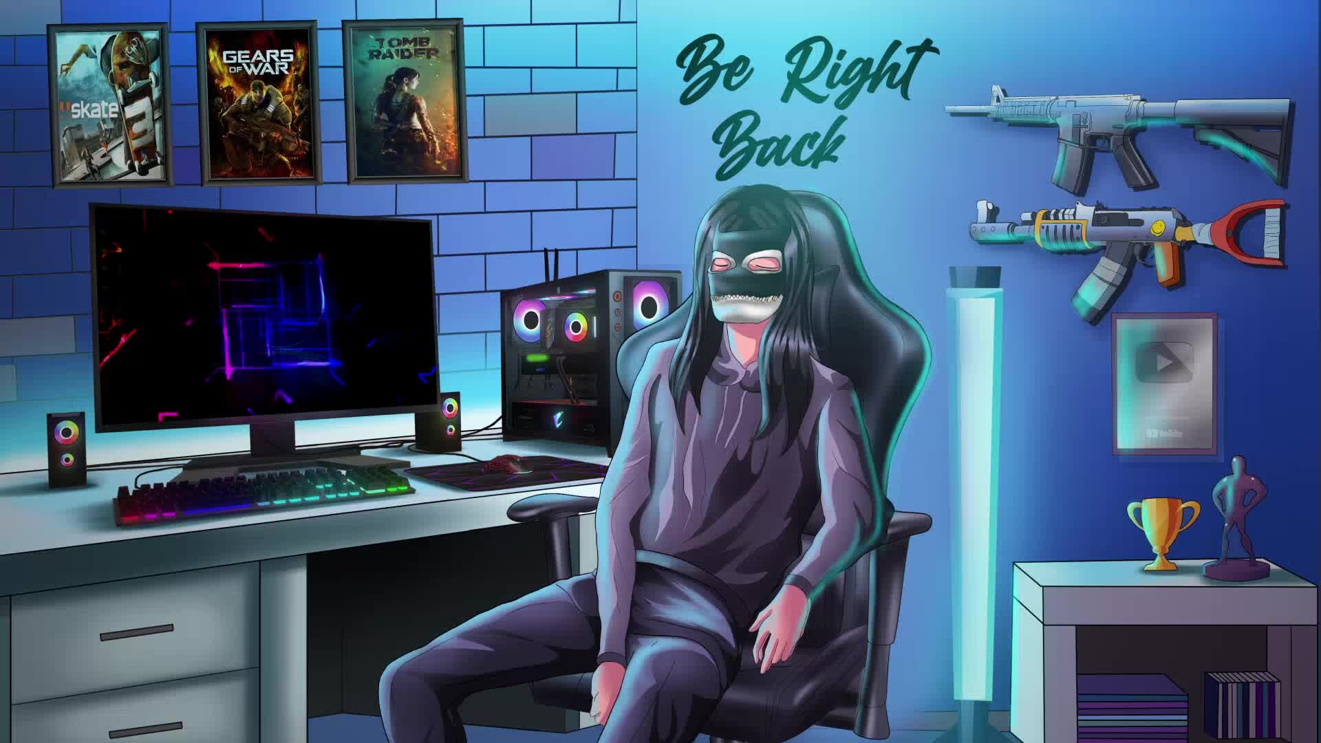 ArtStation - Swales-Starting & BRB Screens