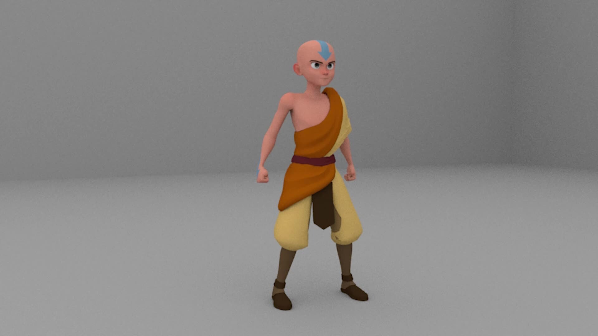 ArtStation - Air Bender Animation