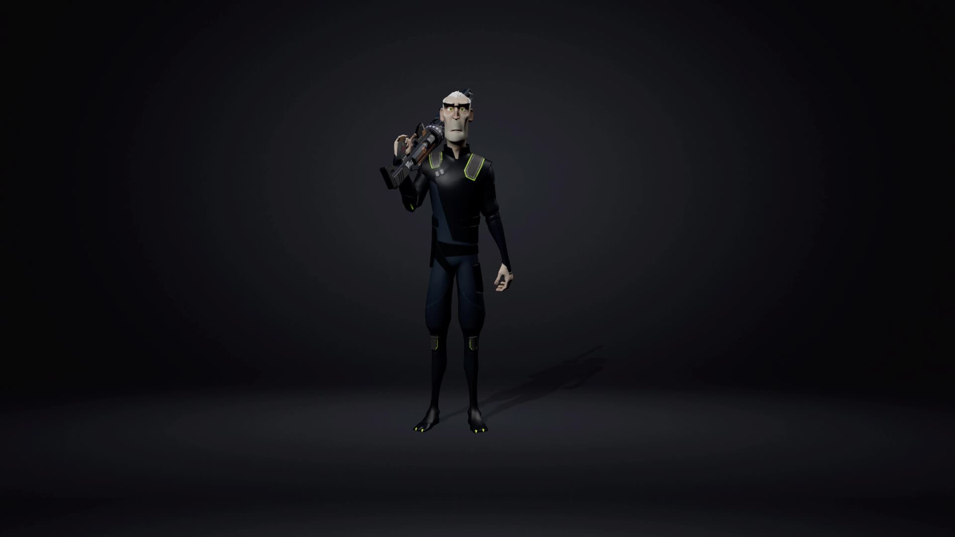 ArtStation - Guns Blazing (Short Animation Shot)