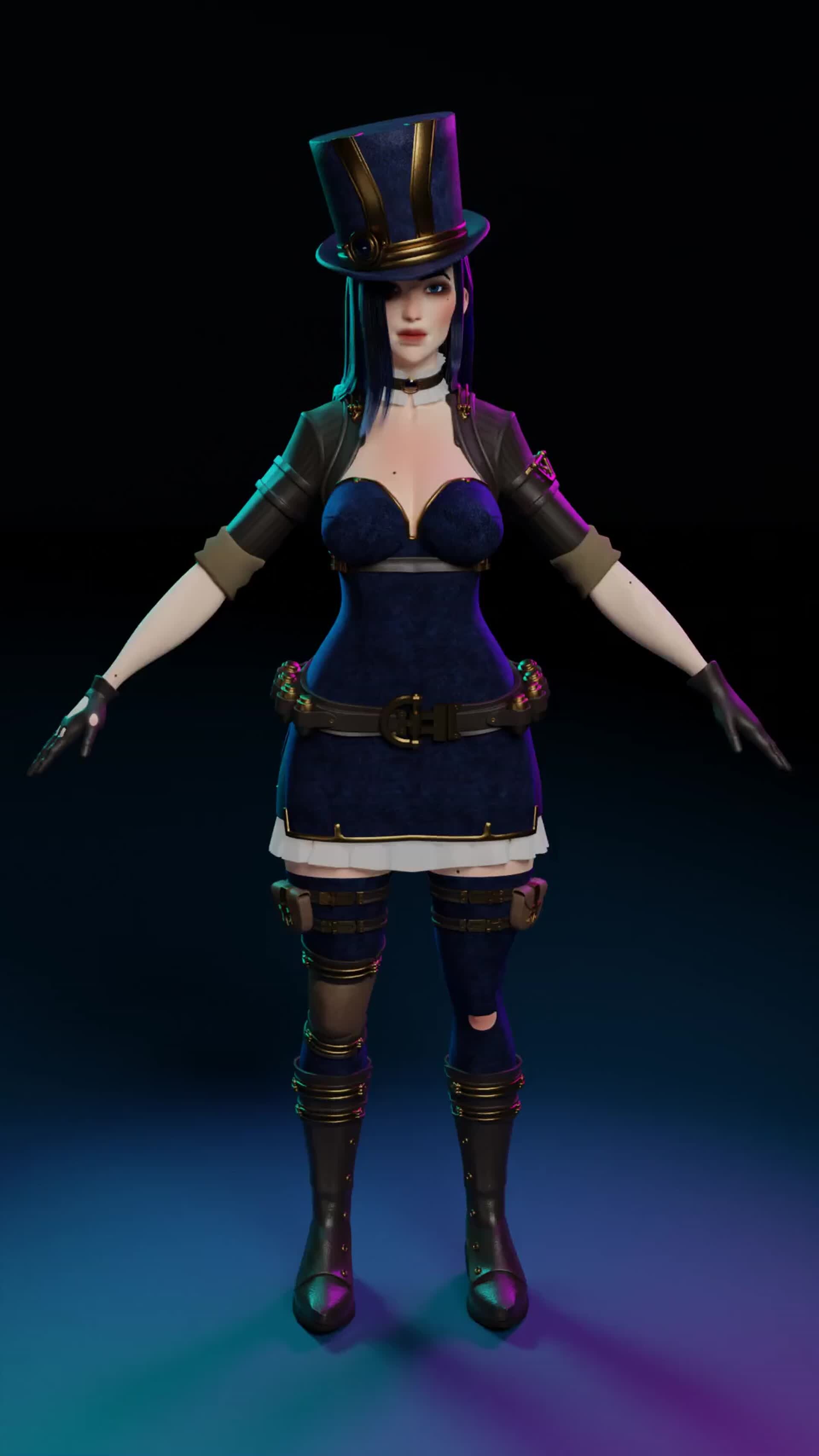 ArtStation - Caitlyn League of Legends