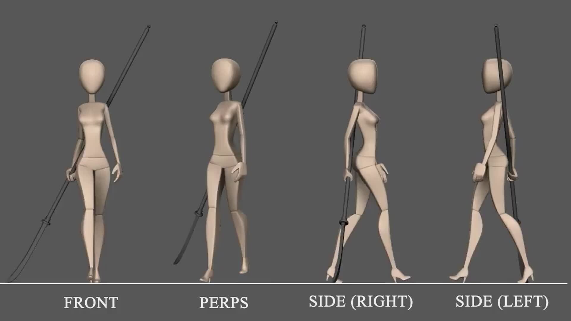 ArtStation - Walk and Run Animation