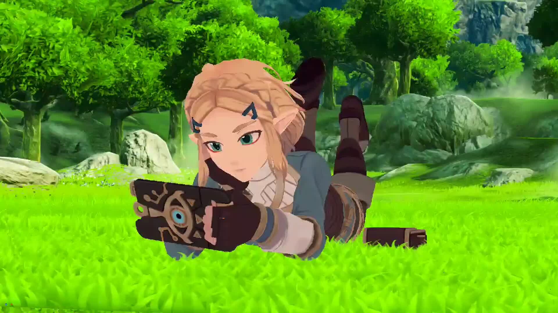 ArtStation - Zelda (BotW) relaxing