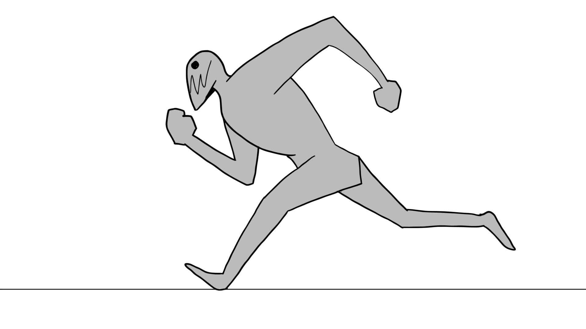 ArtStation - 2D Animation 1 - Walk Cycle Midterm