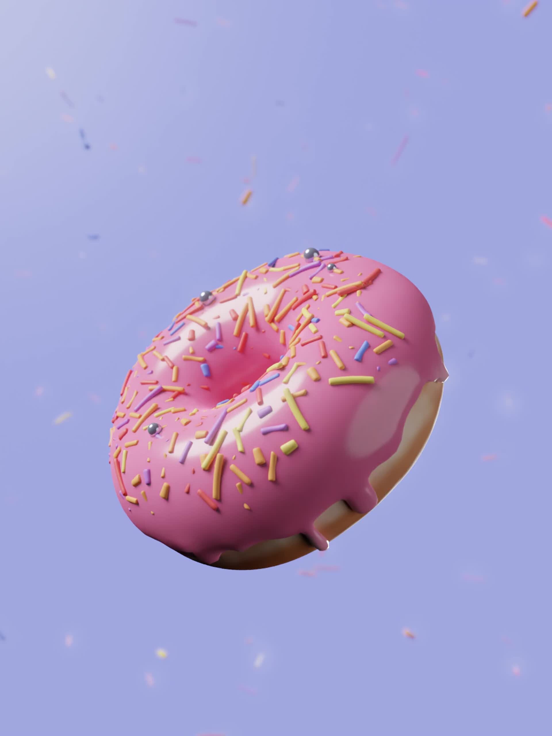ArtStation - The spinning donut