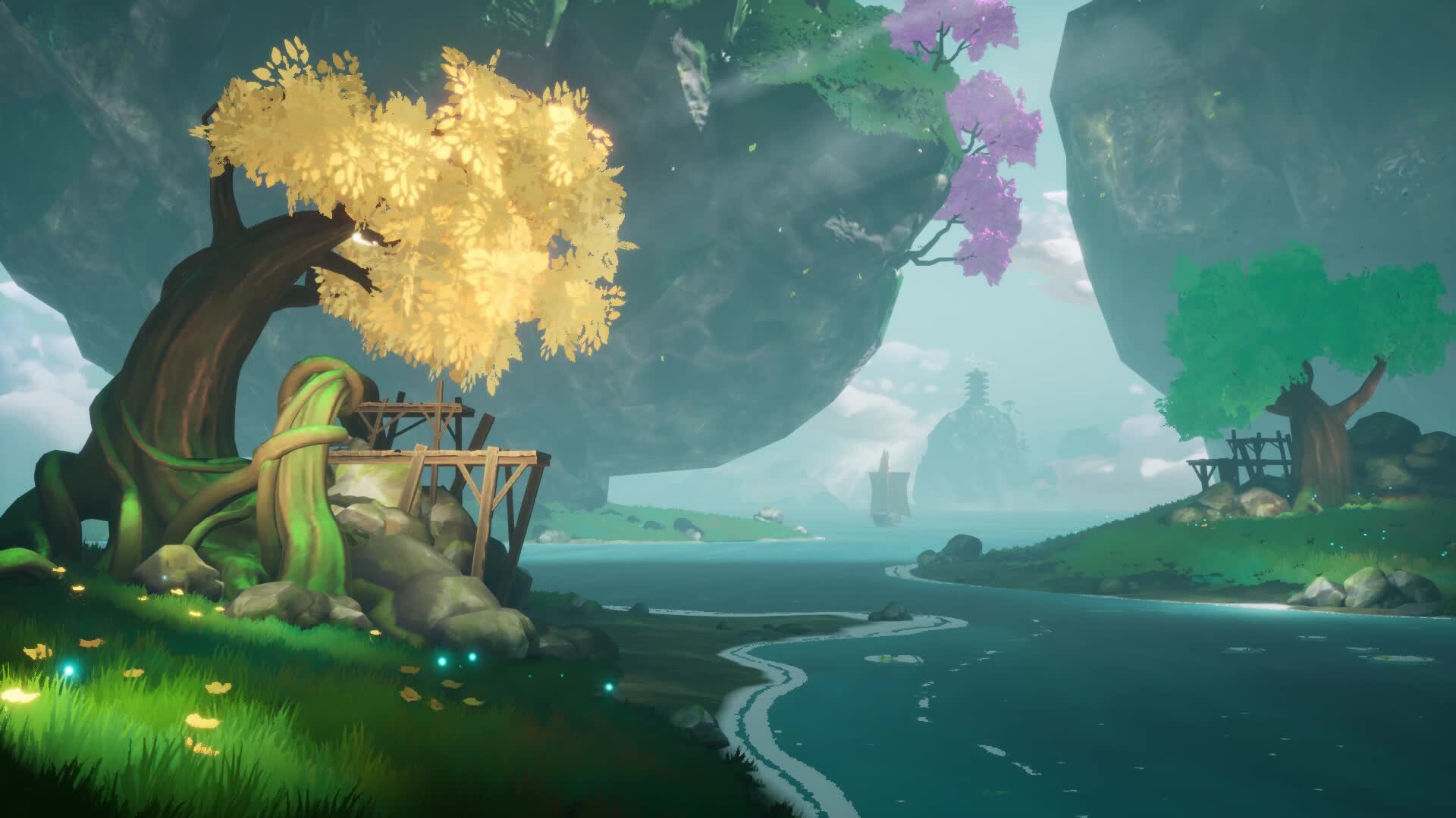 ArtStation - UE5 Stylized scene practice