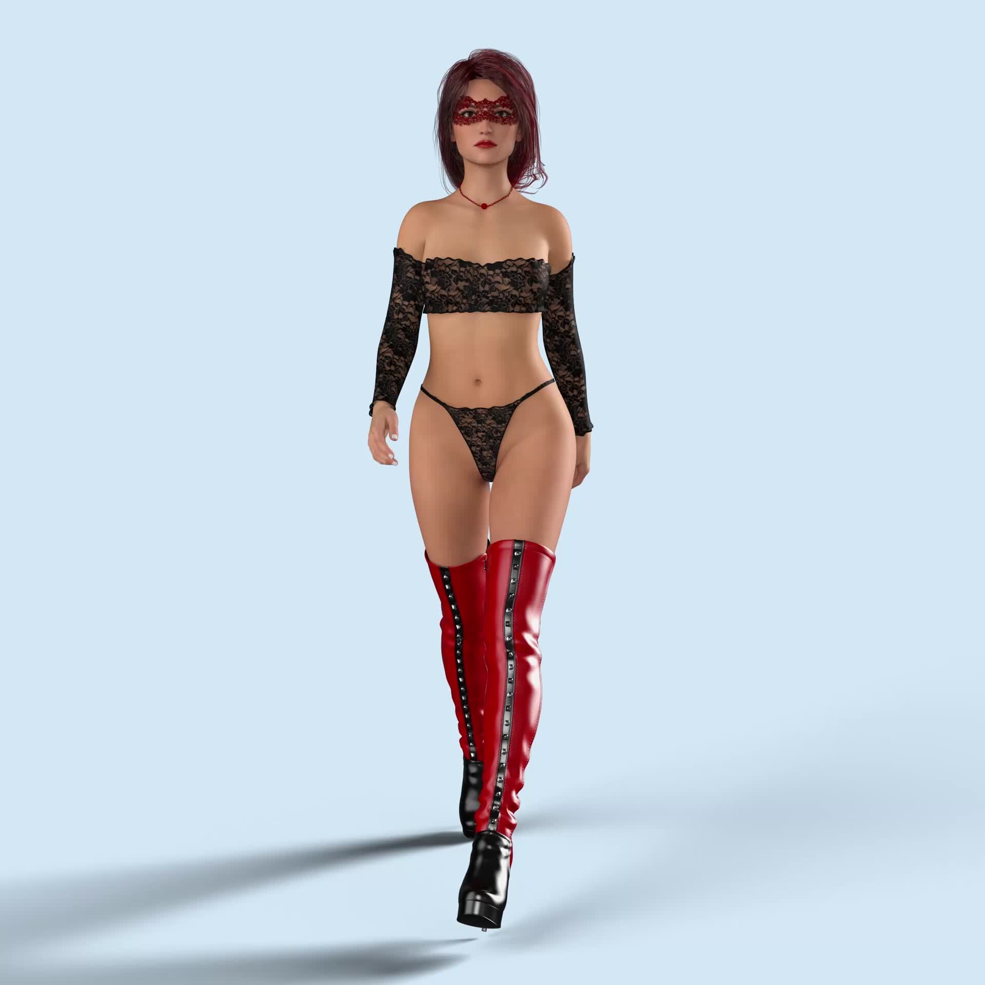 ArtStation - Fashion walk animation