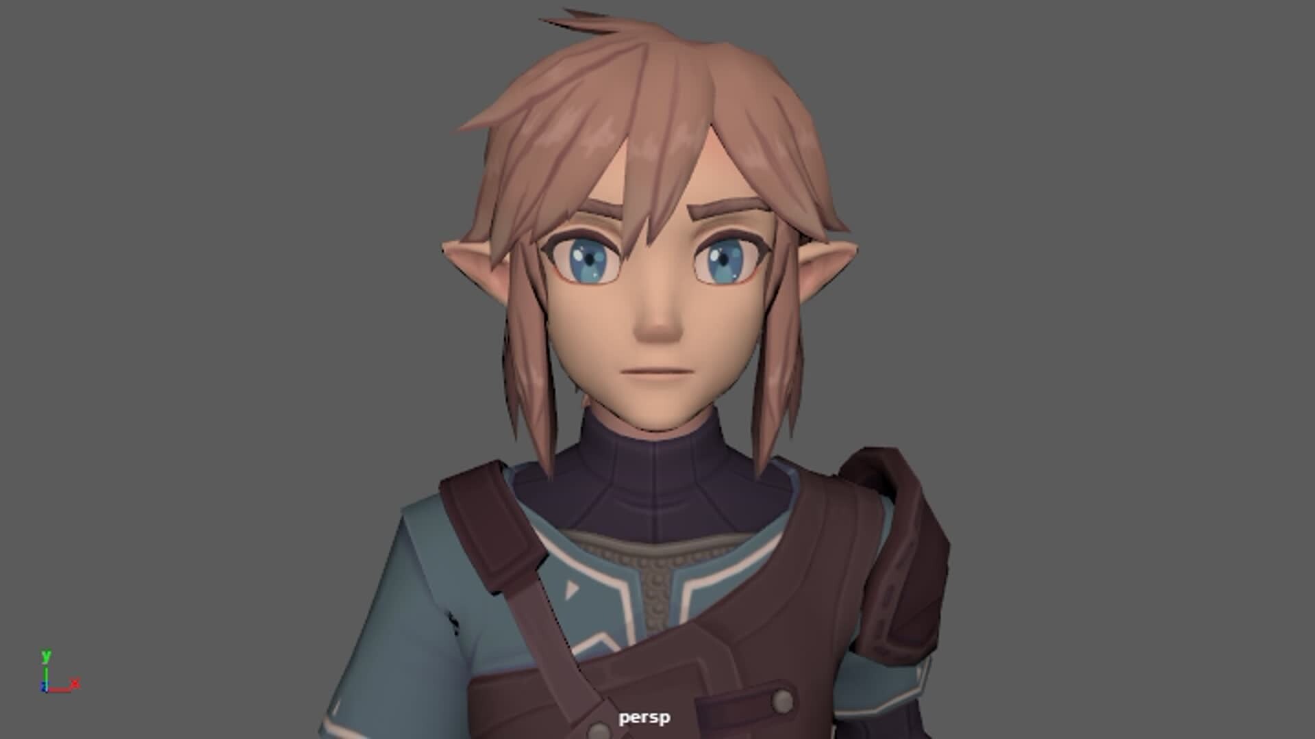 ArtStation - Link Walk Cycle