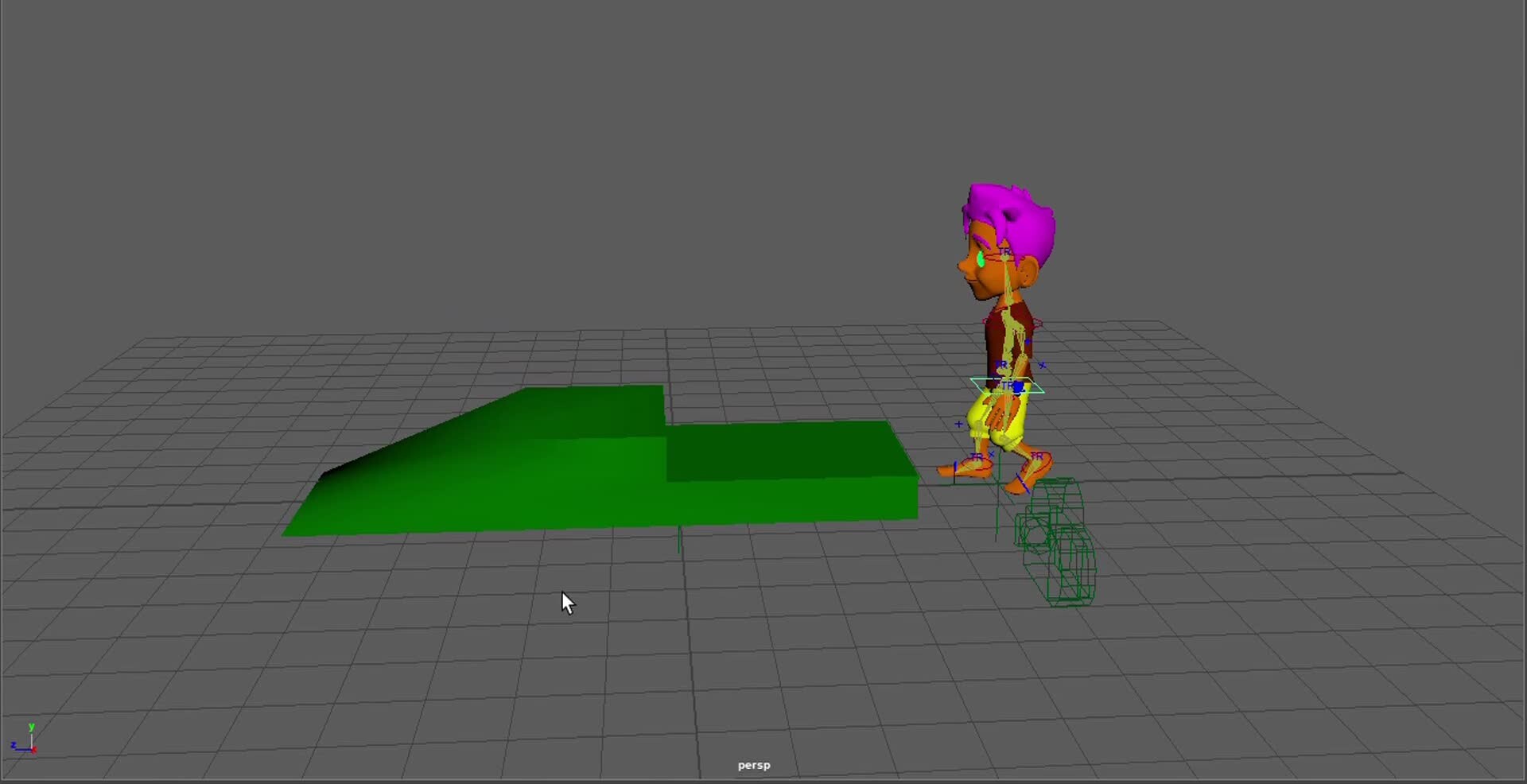 ArtStation - Short Biped Character Animation