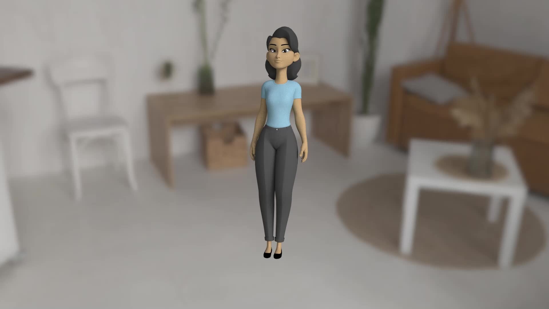 ArtStation - Weight Shift Exercise Animation