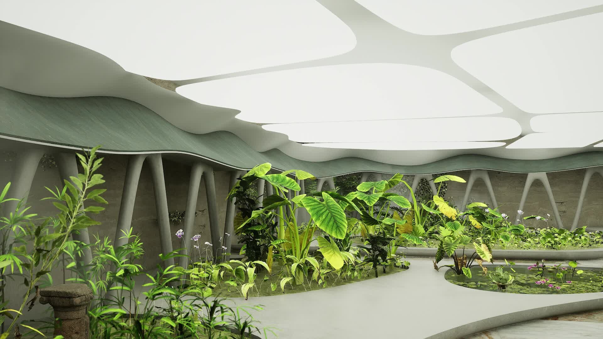 ArtStation - Botanical garden