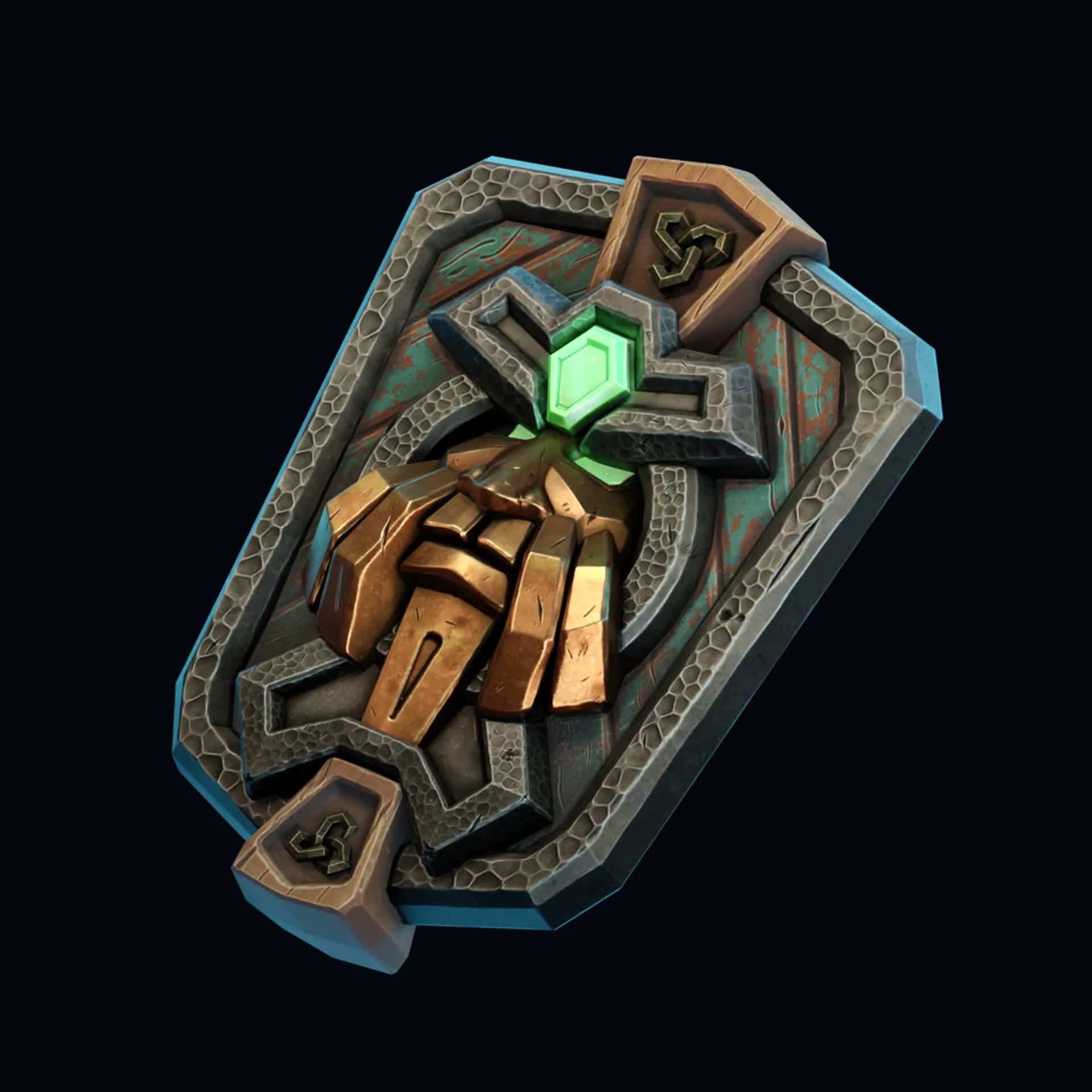 ArtStation - Shield of the Orc 2