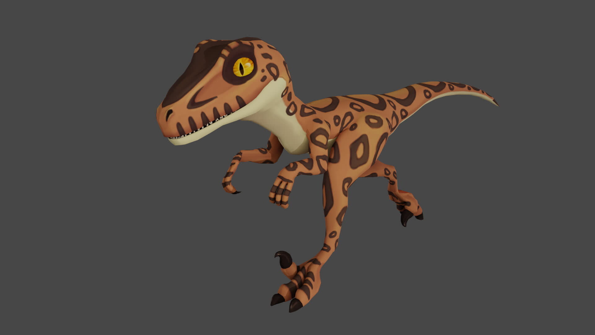 ArtStation - Dino's survival run animation