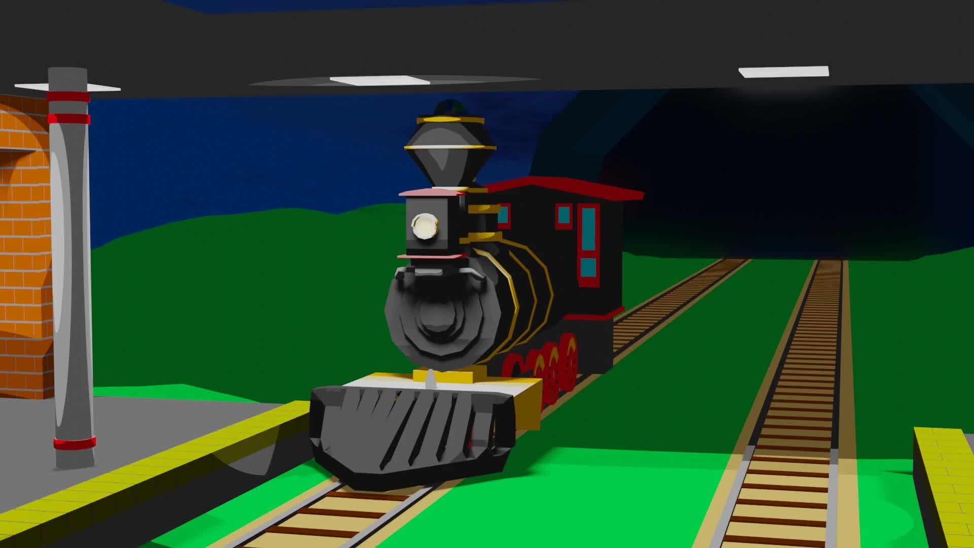 ArtStation - Steam Train