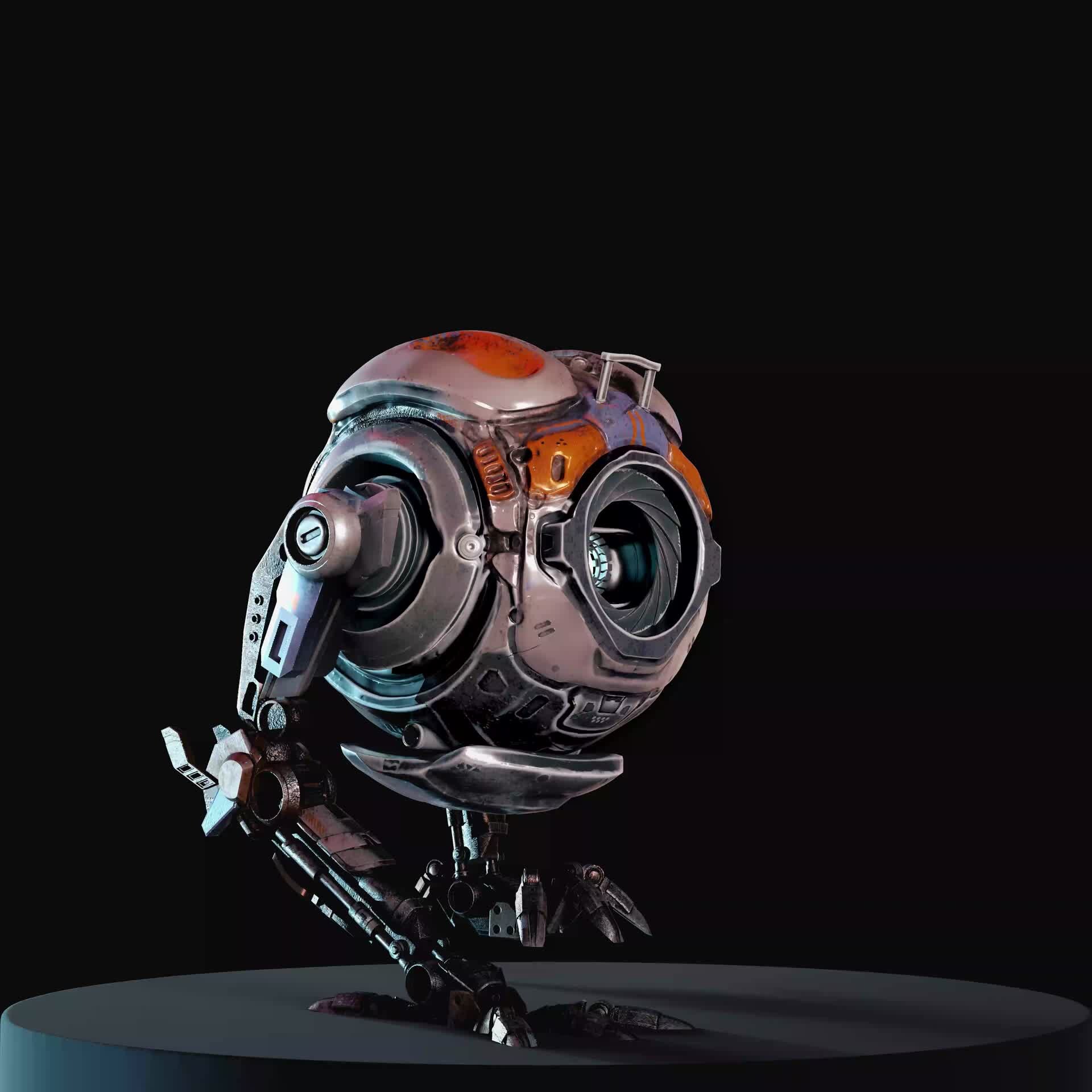 ArtStation - Robot Bionic animation