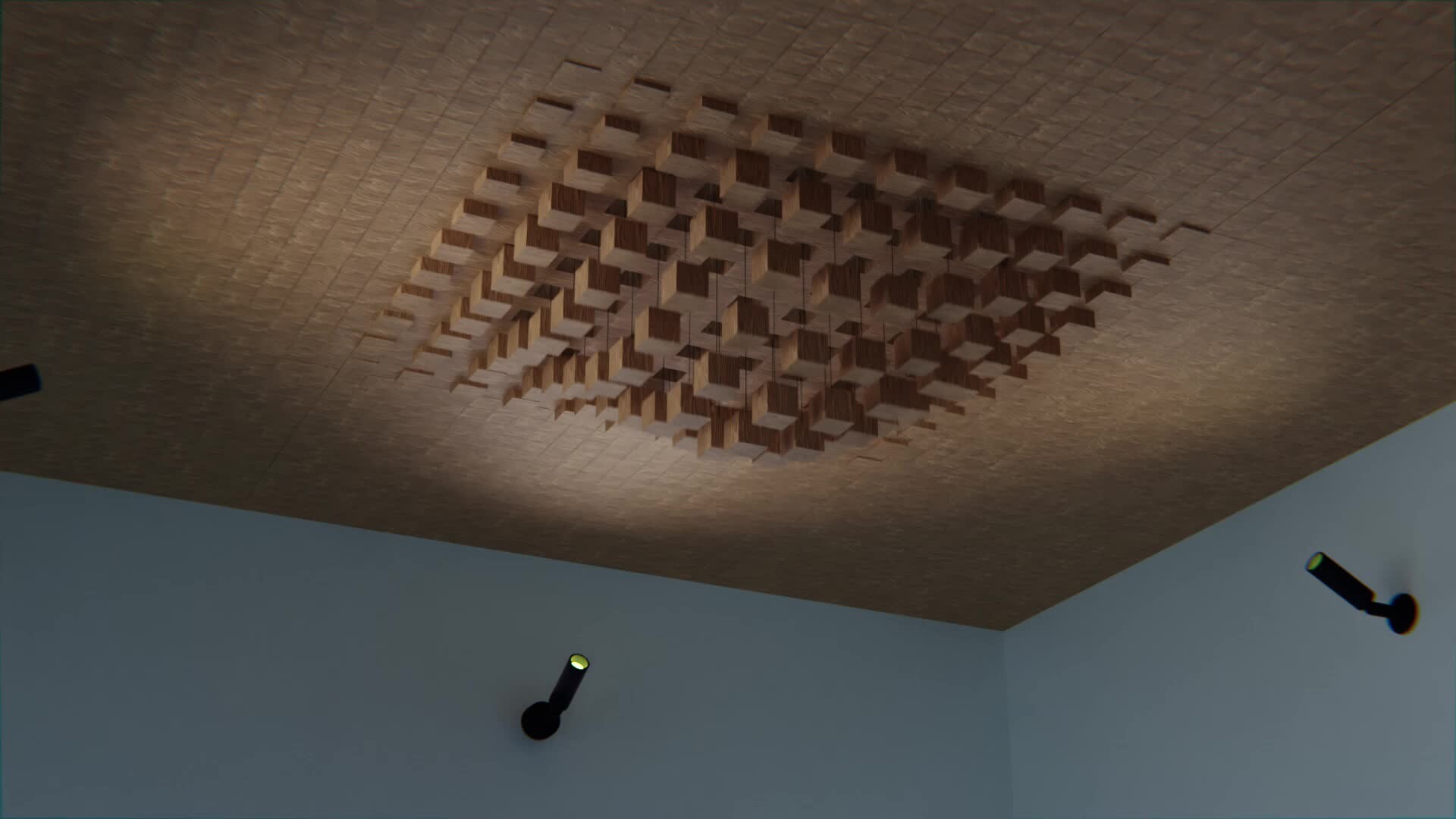 ArtStation - Wooden ceiling