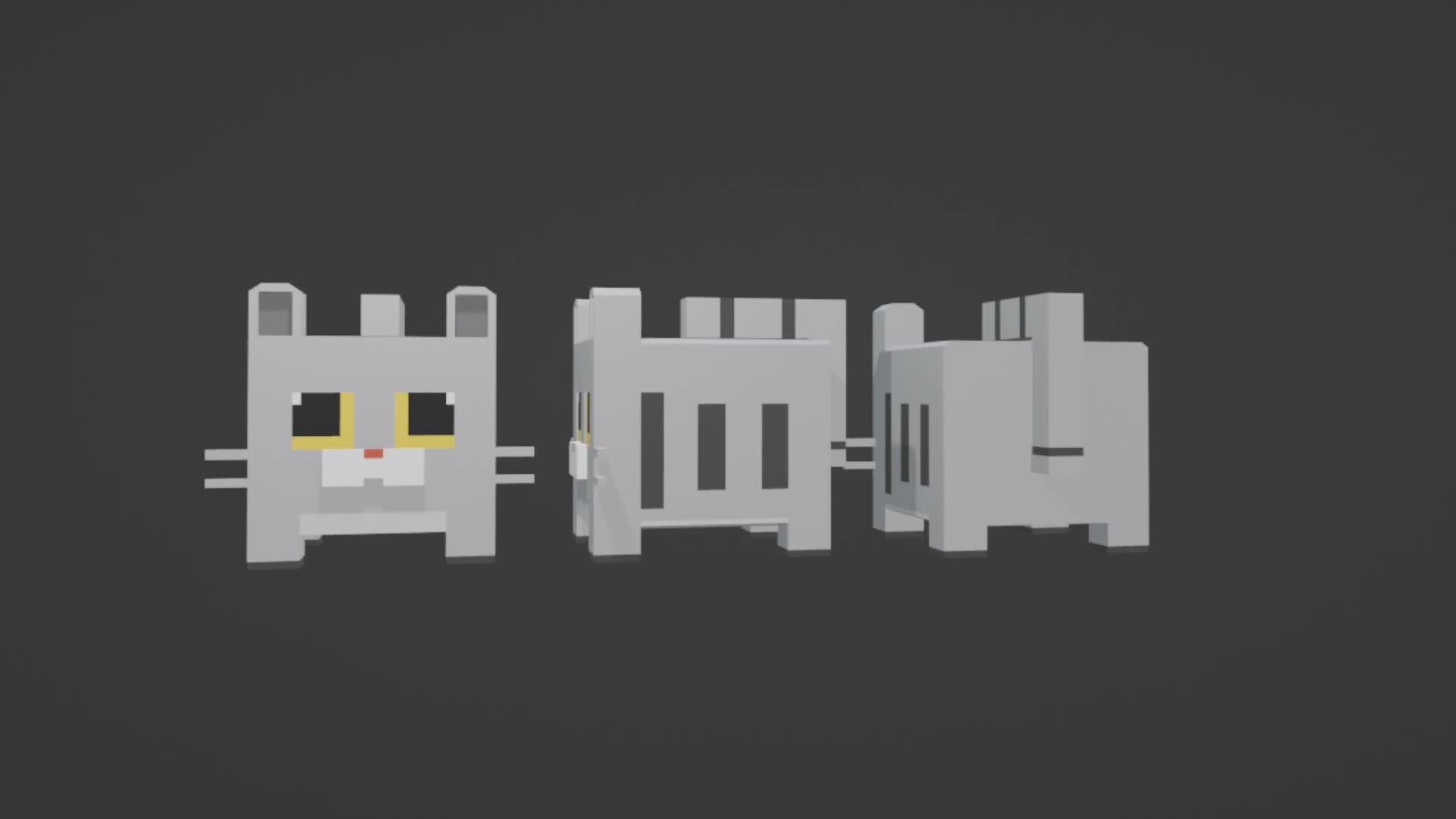 ArtStation - Cube Cat