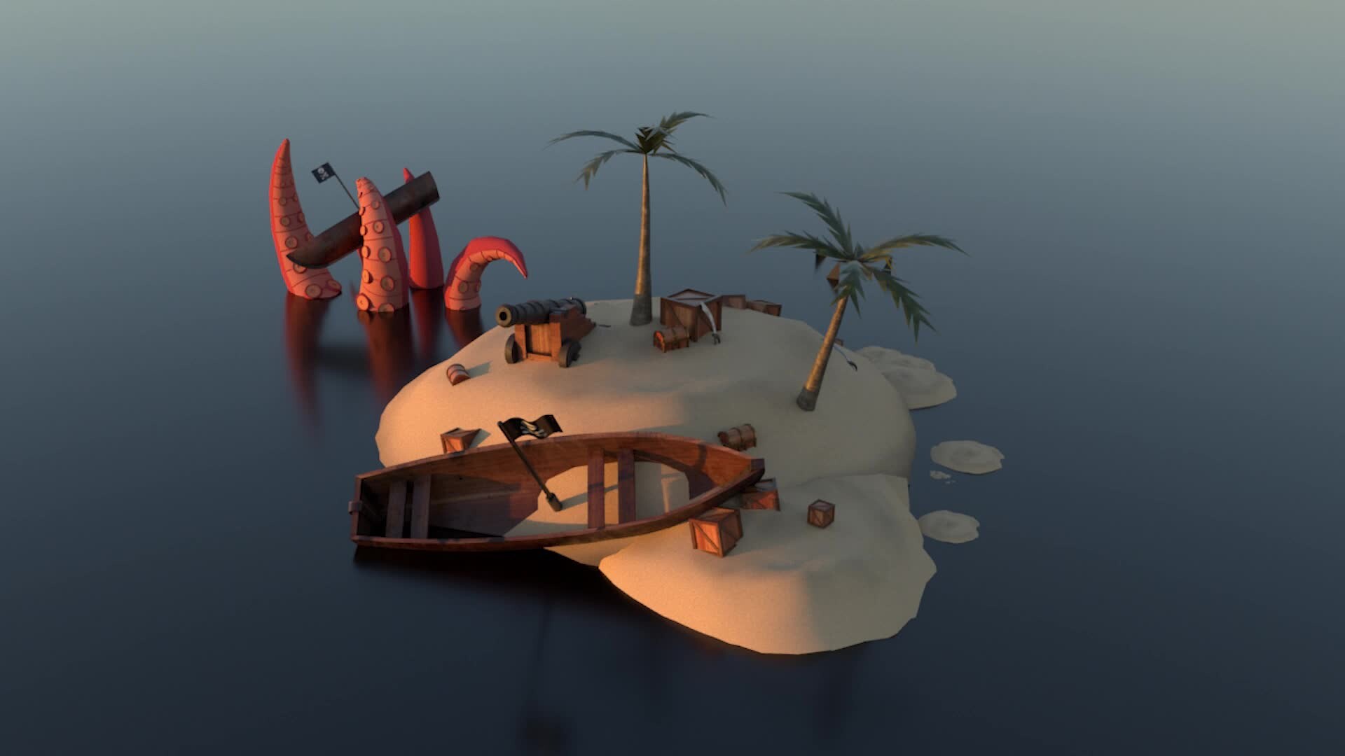 ArtStation - Treasure Island