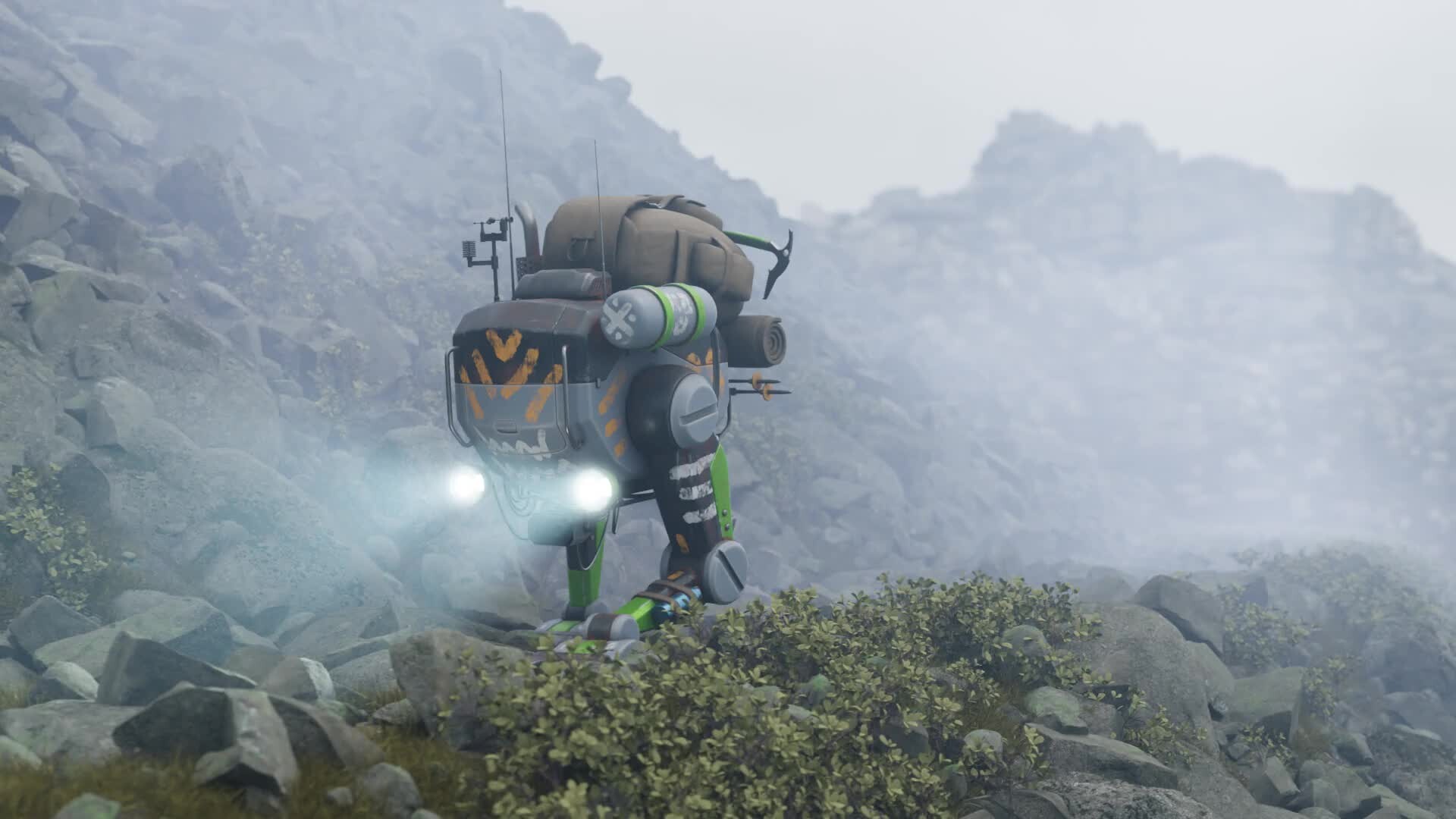 ArtStation - Autonomous Mountain Hiking Assistant