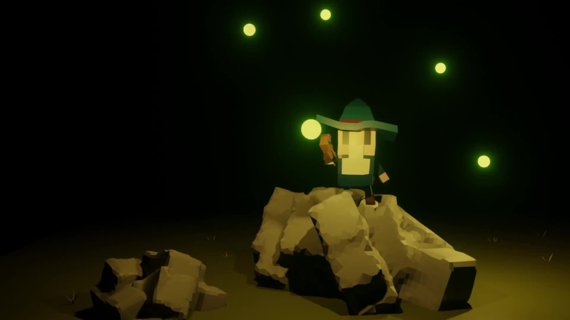 ArtStation - Wizard Light A Way