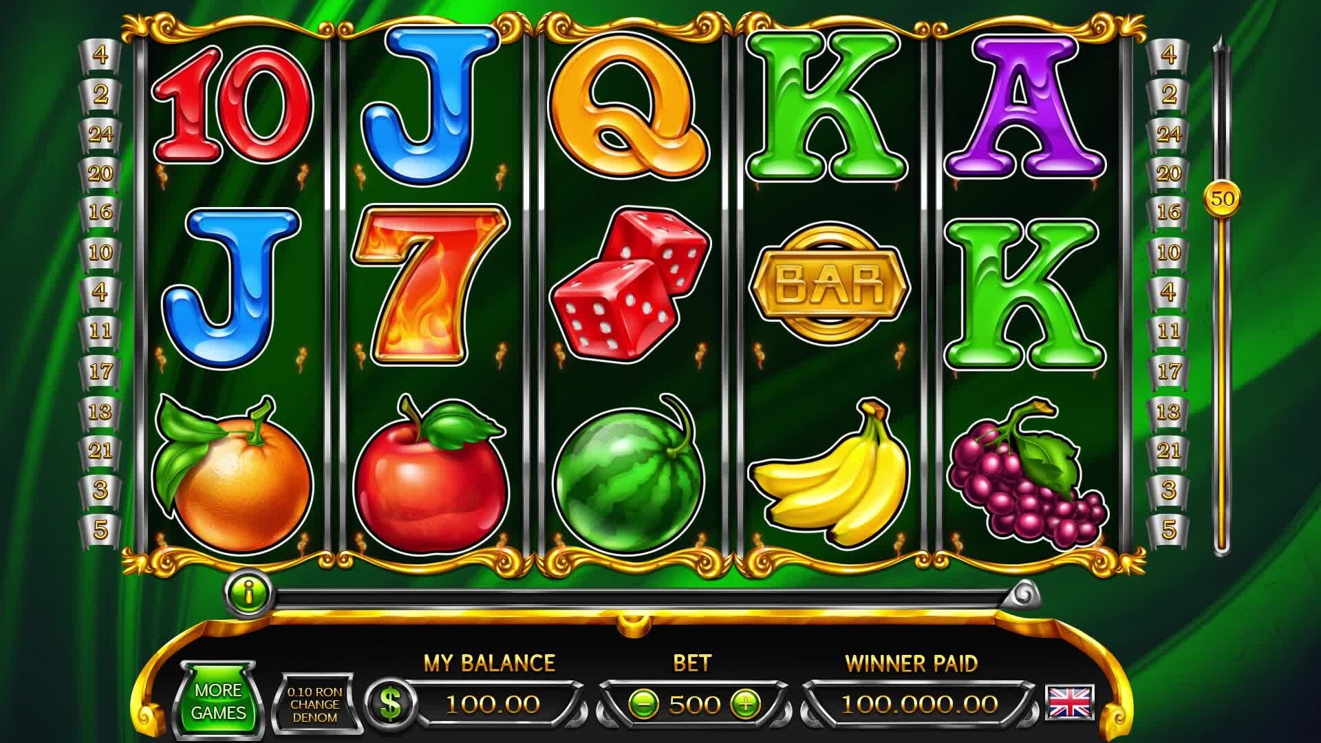 ArtStation - Classic Themed slot game - Set of symbols animation