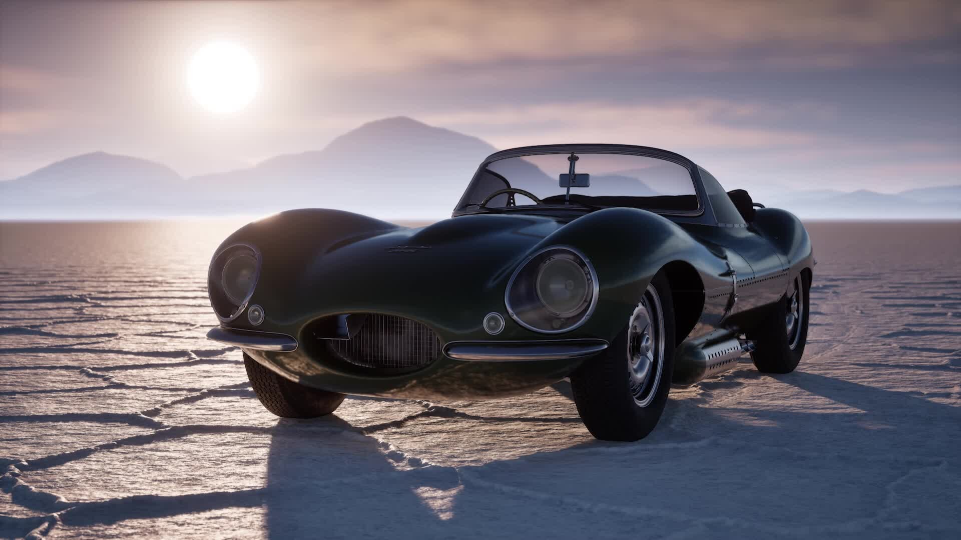 ArtStation - 1957 Jaguar XKSS Real-Time Visualisation in UE5