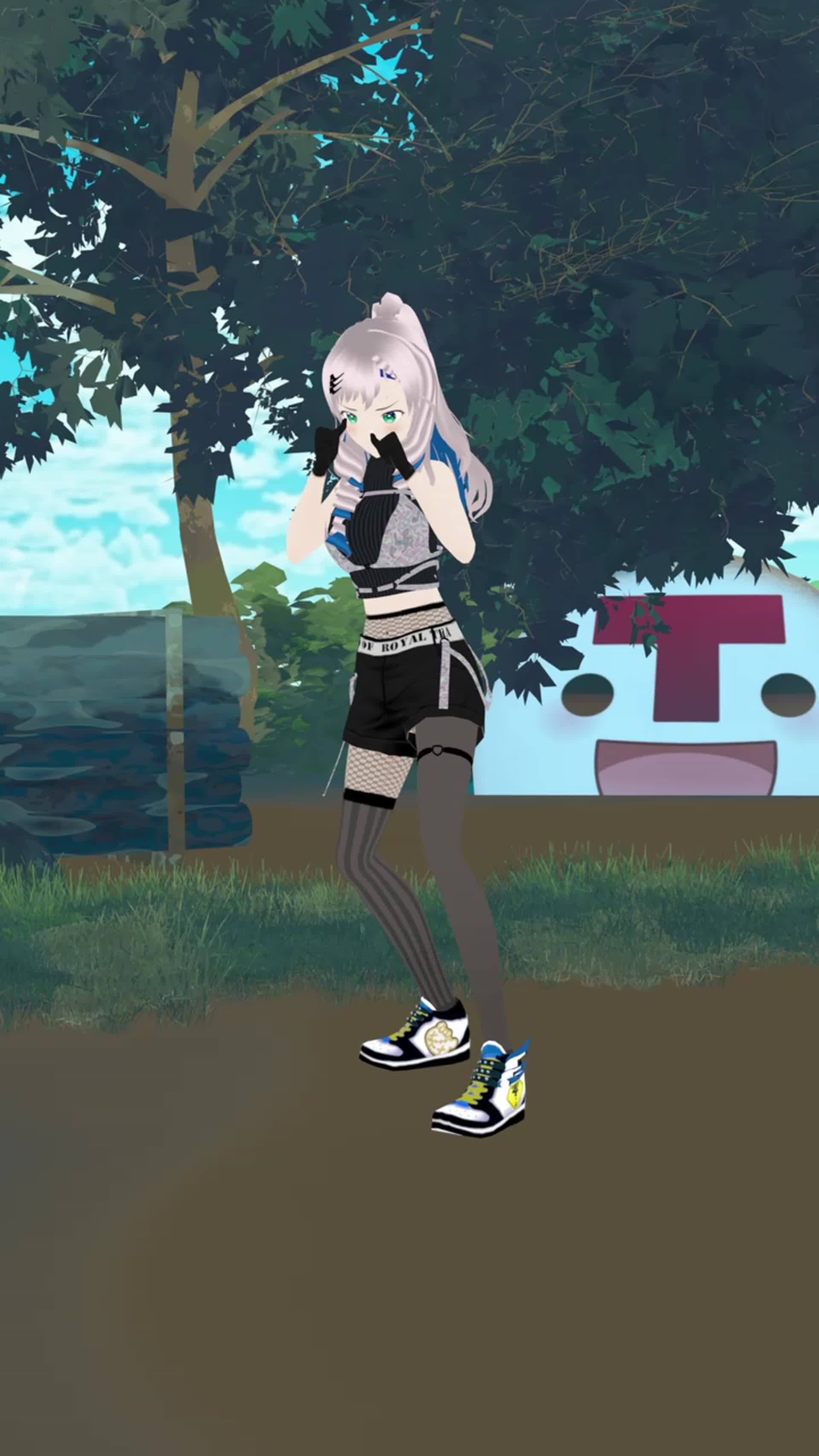 ArtStation - Reine Pavolia - 3rd Outfit - VRchat Model