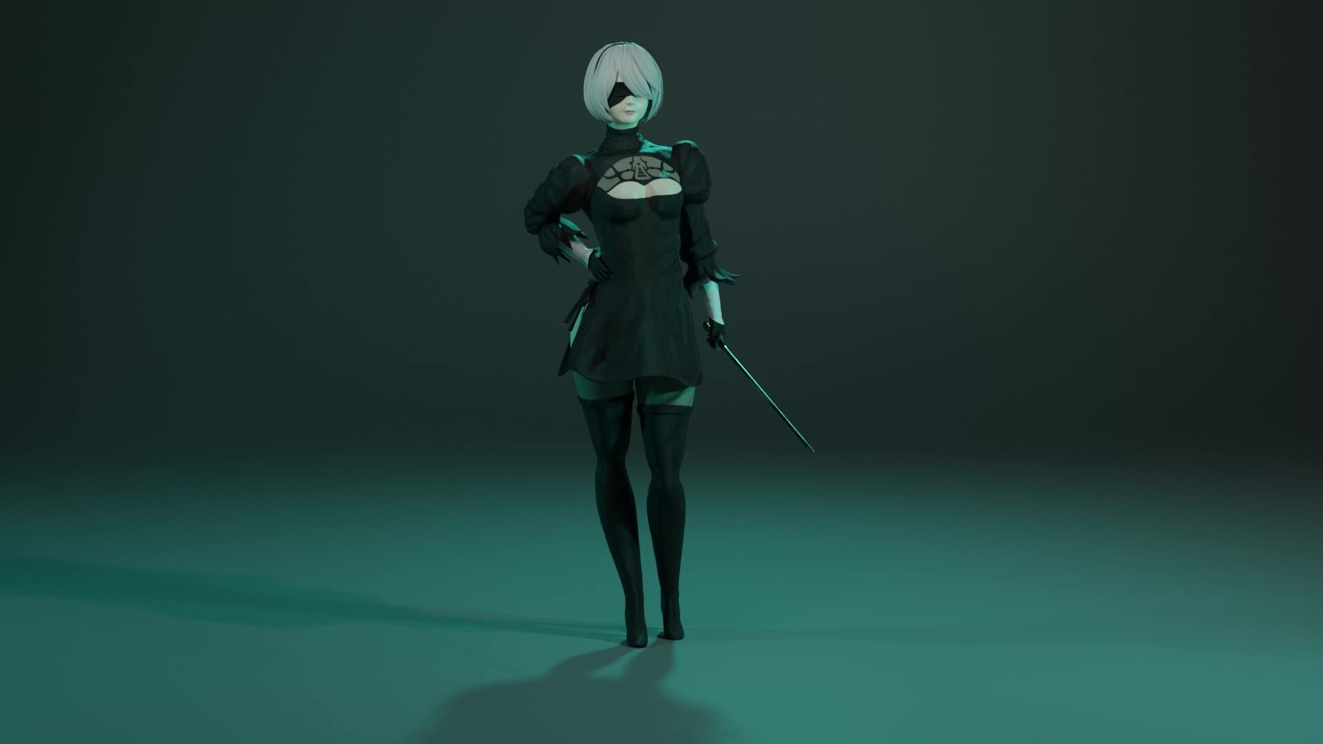 ArtStation - Nier Automata: 2B