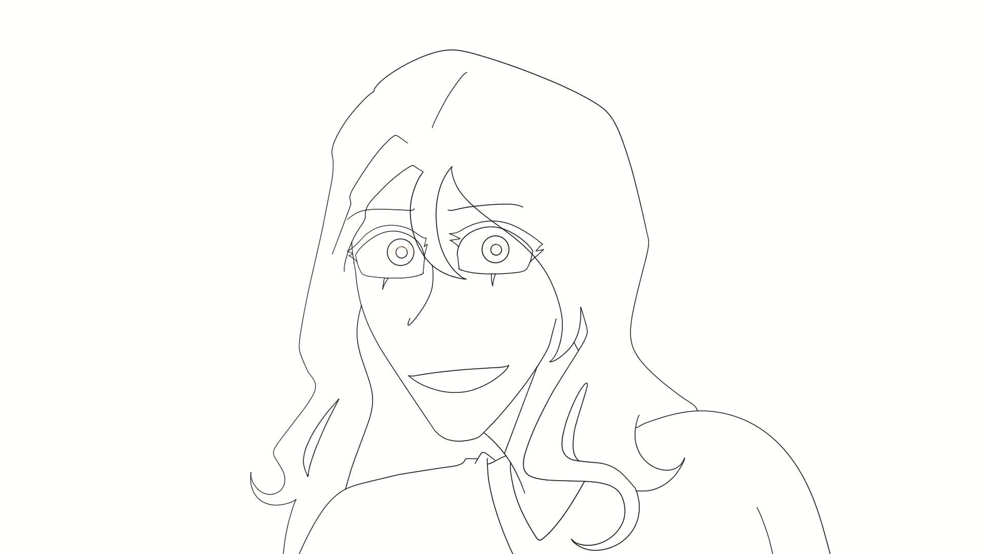 ArtStation - Emo phase - Lineart animation