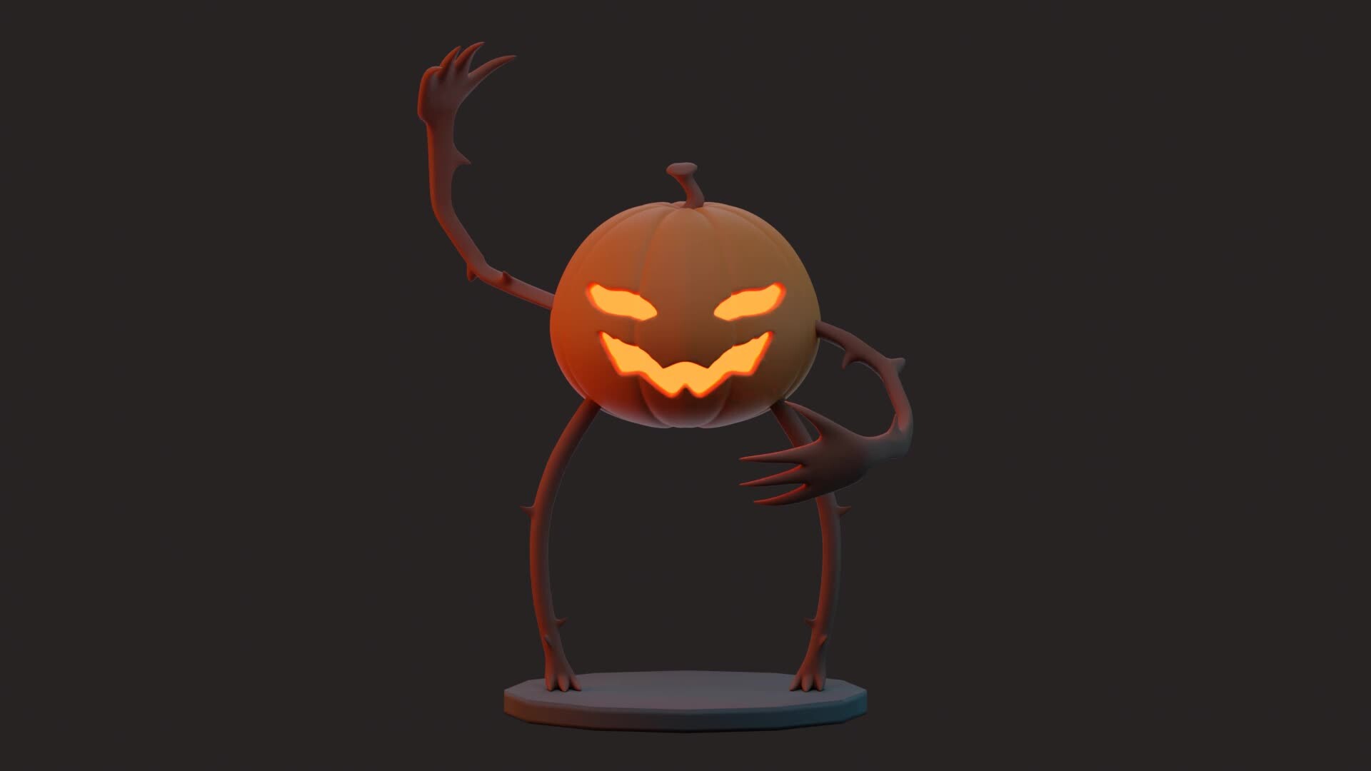 ArtStation - Halloween Pumpkin