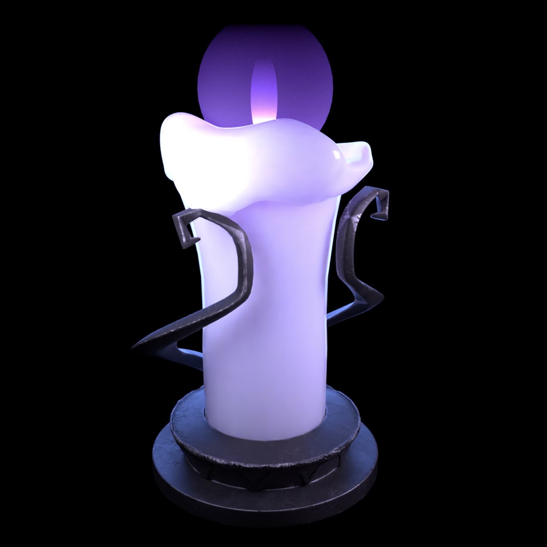 ArtStation - Litwick Disguised as a Normal Candle