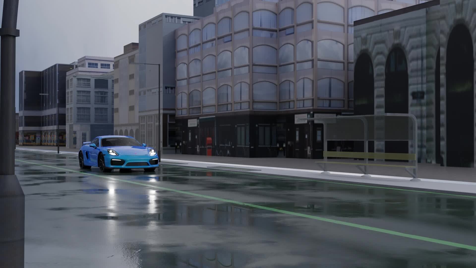 ArtStation - Car Animation - Lighting - Rendering