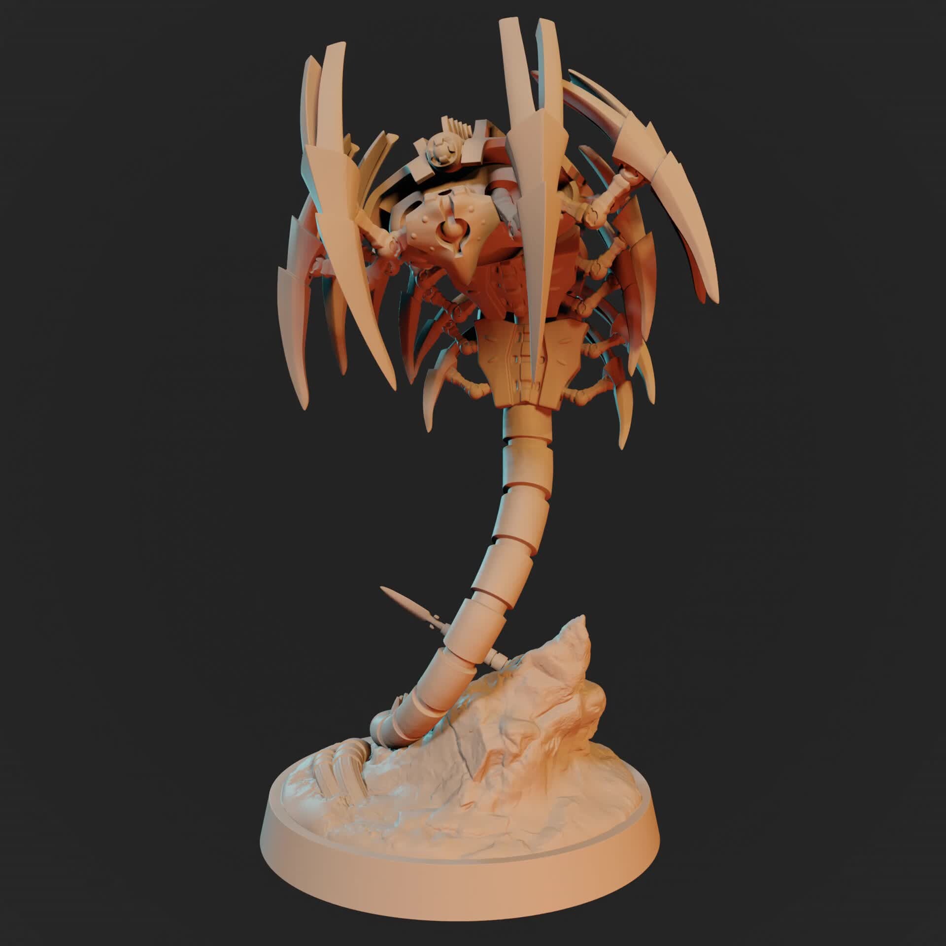 ArtStation - Canoptek Wraith miniatures