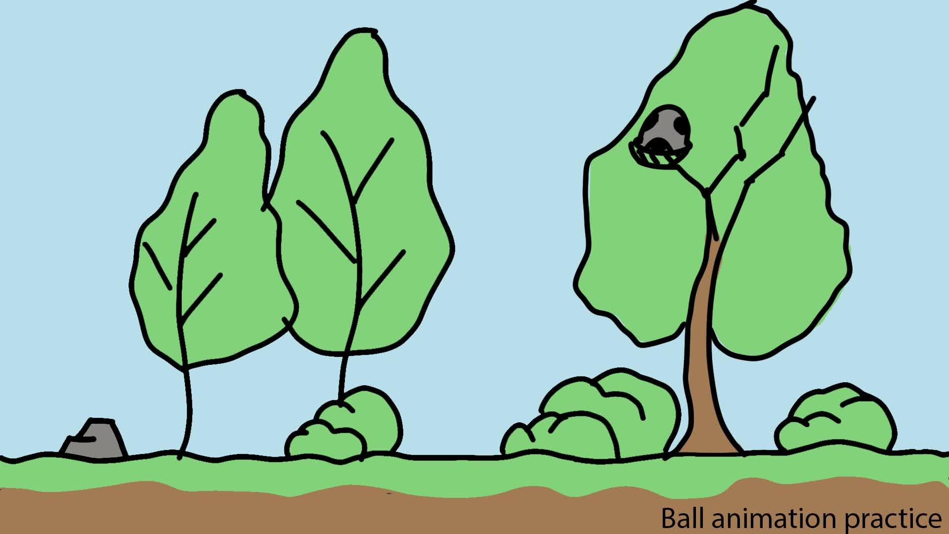 ArtStation - Ball Animation Practice ( Updated )