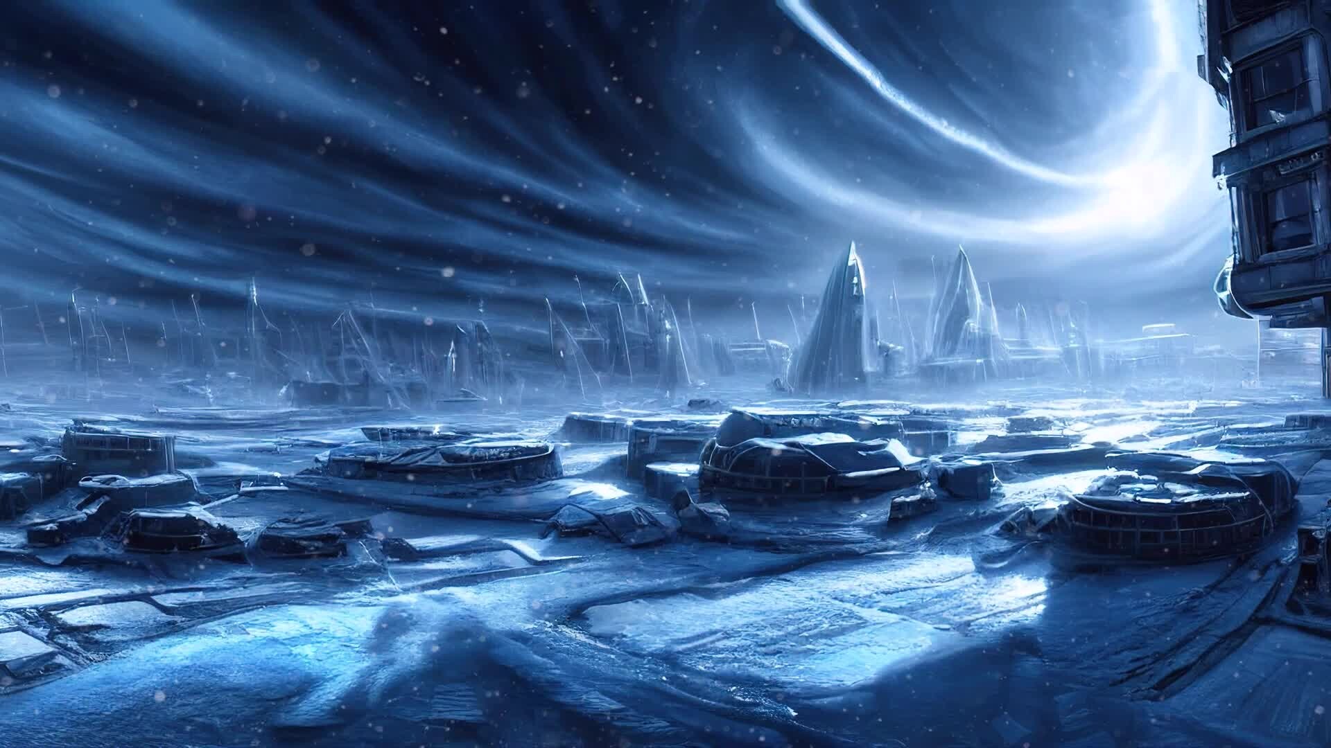 ArtStation - Ice Apocalypse