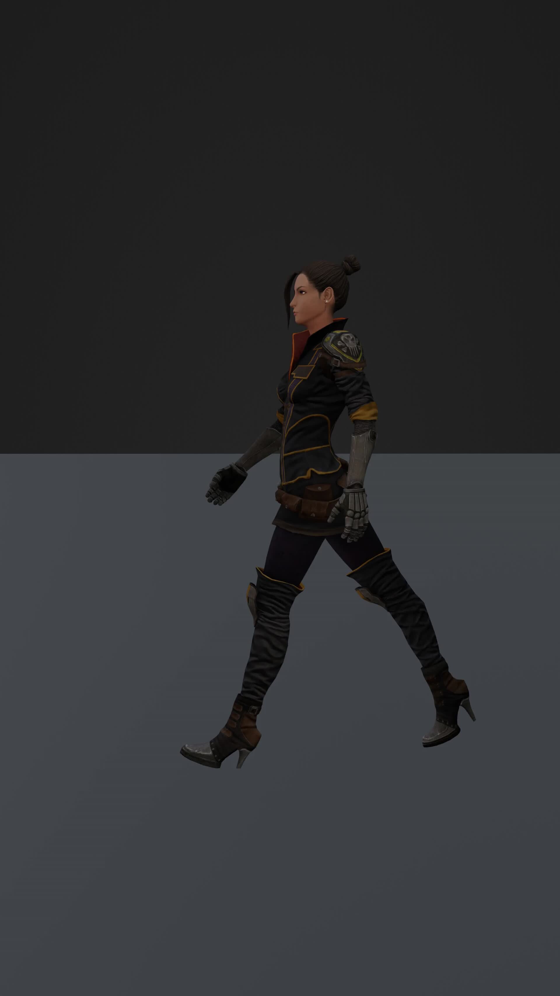 ArtStation - Walk character Animation