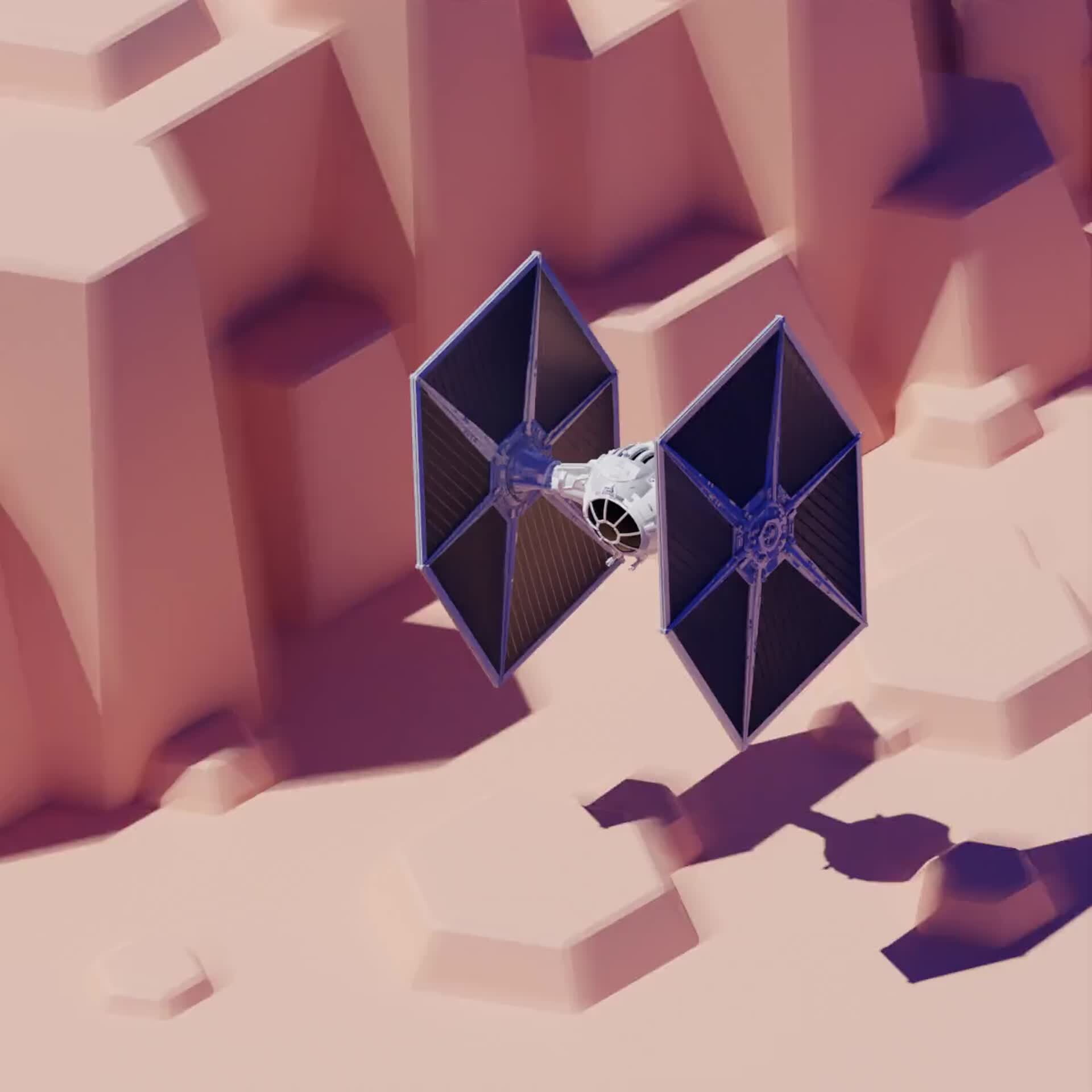 ArtStation - TIE Fighter Animation