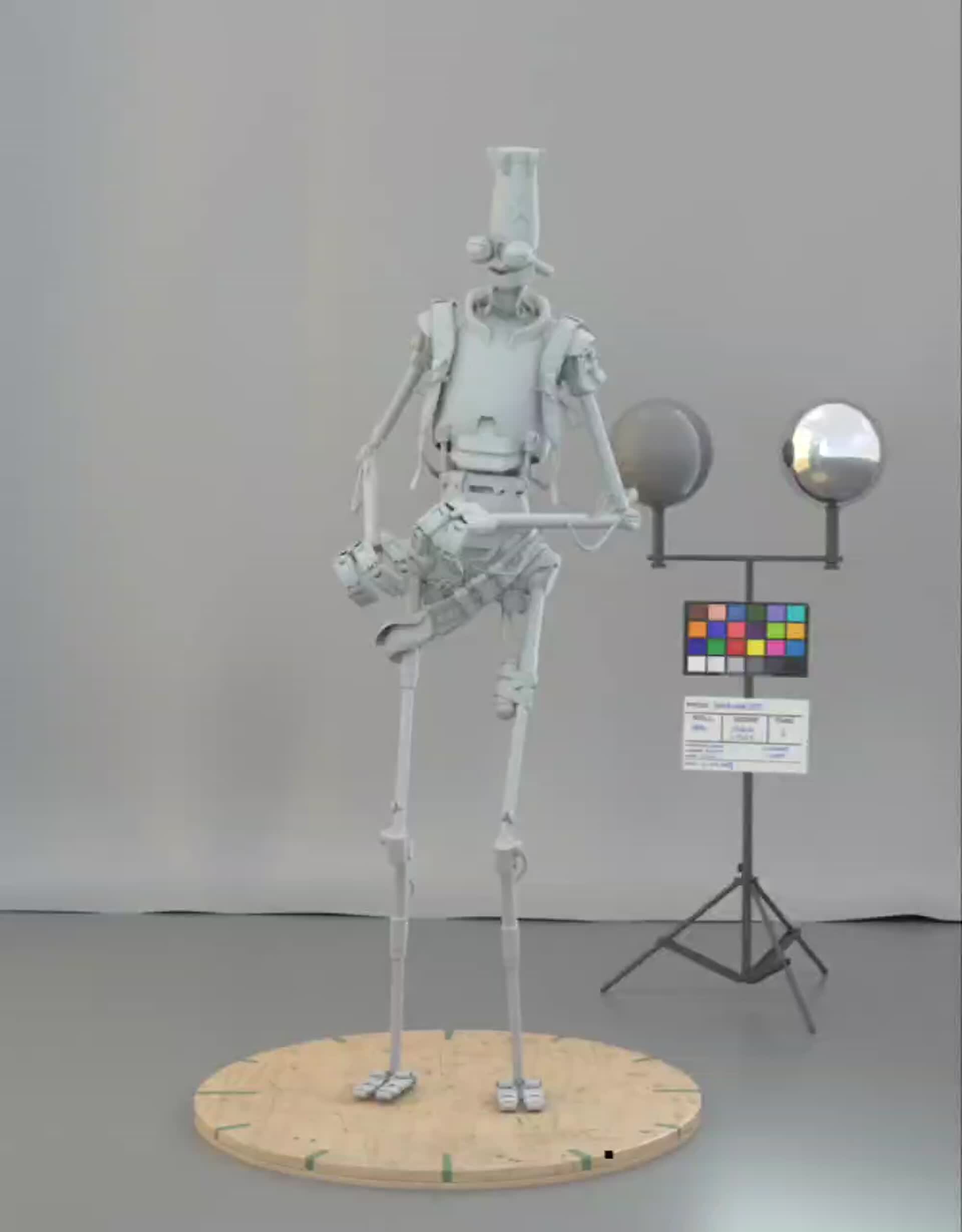 ArtStation - Robot Concept Model Animation Test