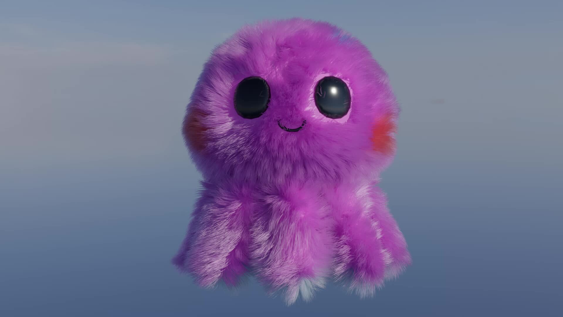 ArtStation - Tiny Fluffy Octopus