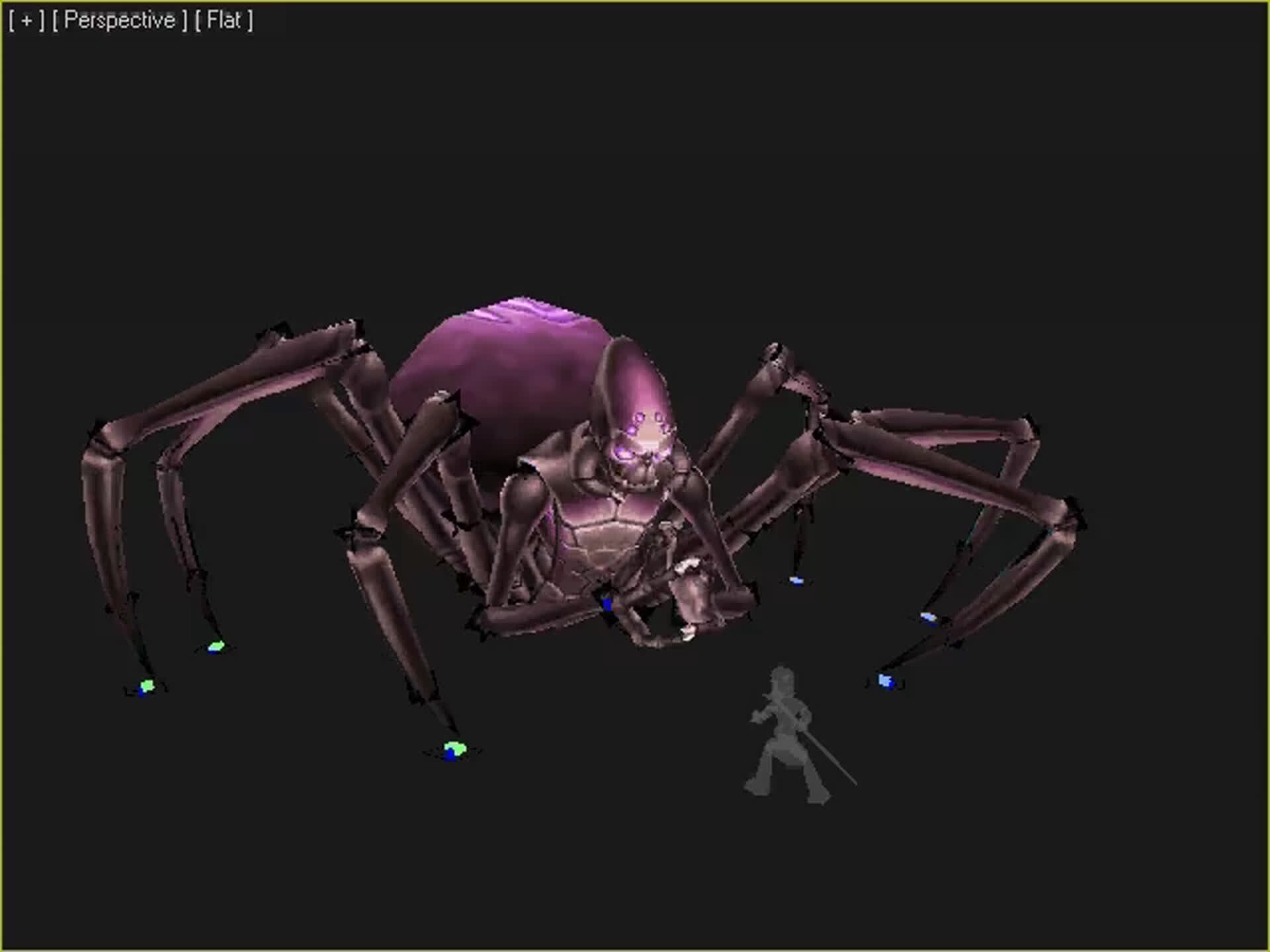 ArtStation - Shadow Spider Idle