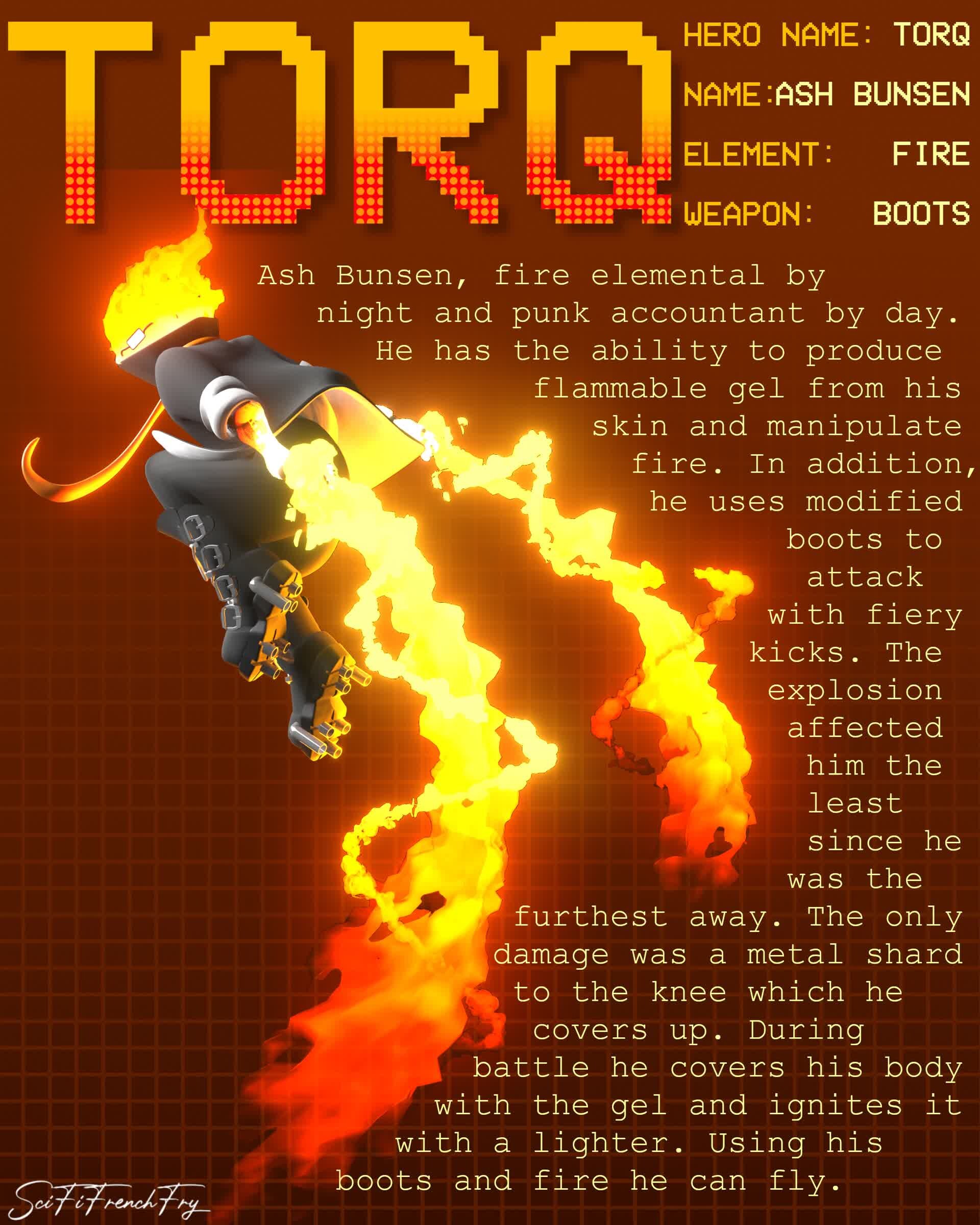 ArtStation - Torq (OC) - 3D